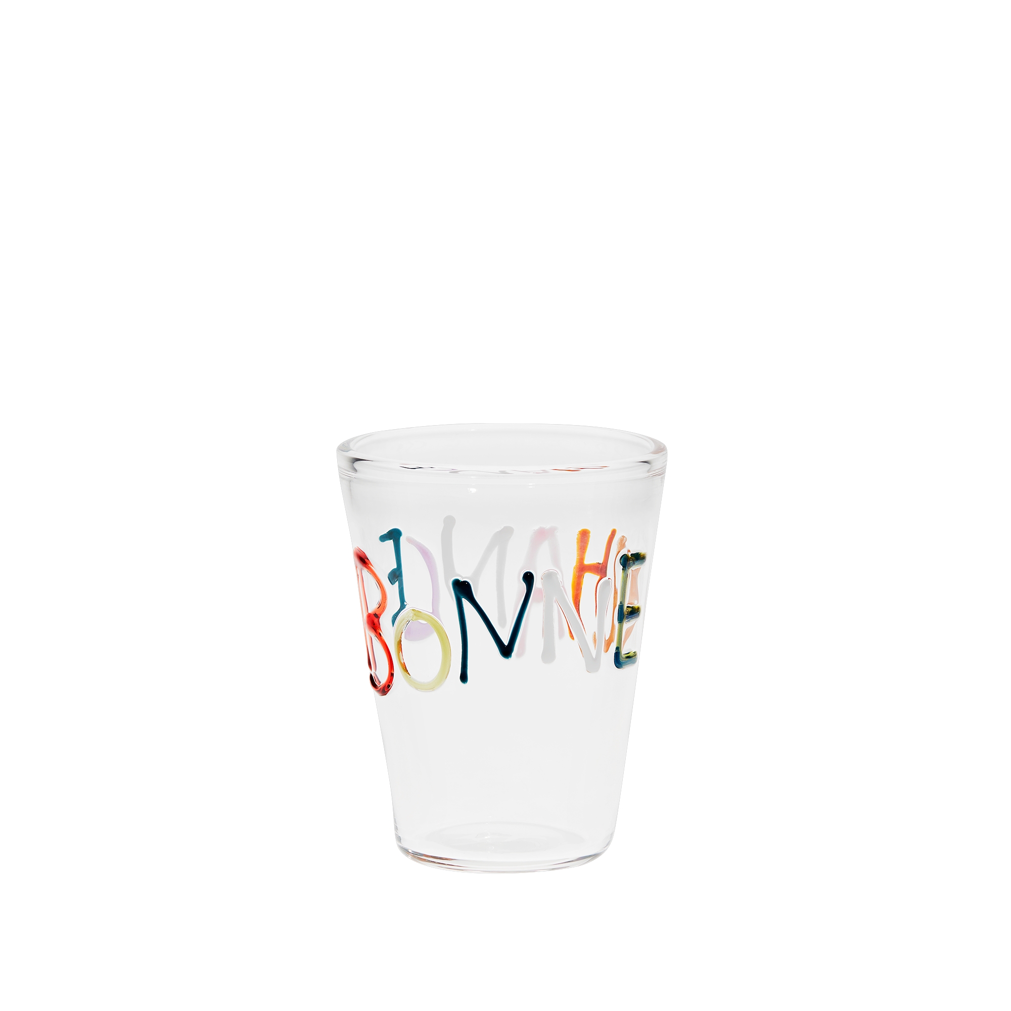 Water Glass Transparent Bonne Chance Hand-Blown Glass | DIOR