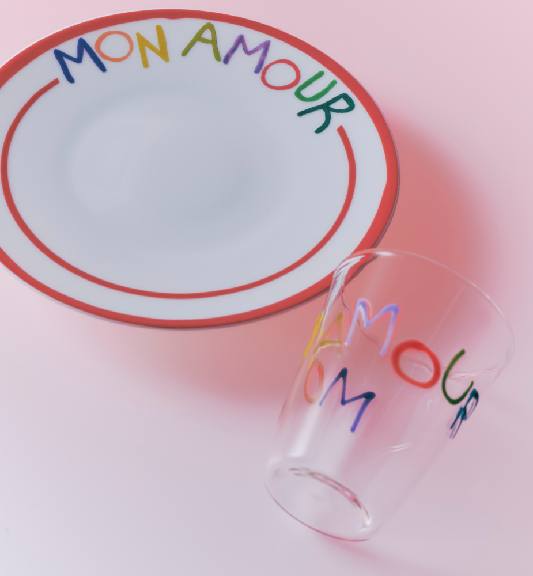 Water Glass Transparent Mon Amour Hand-Blown Glass | DIOR