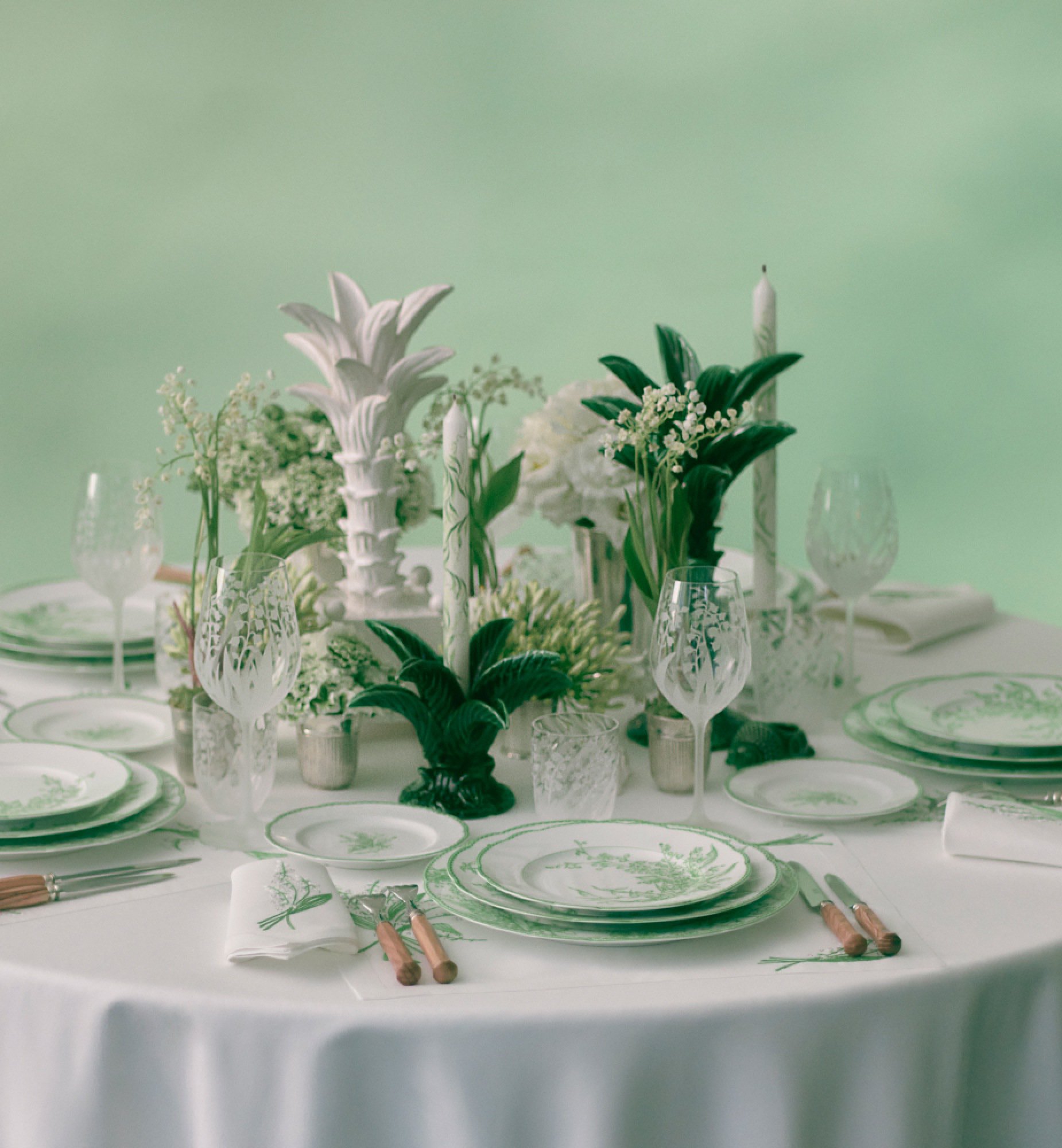 Wasserglas Lily of the Valley, transparent | DIOR