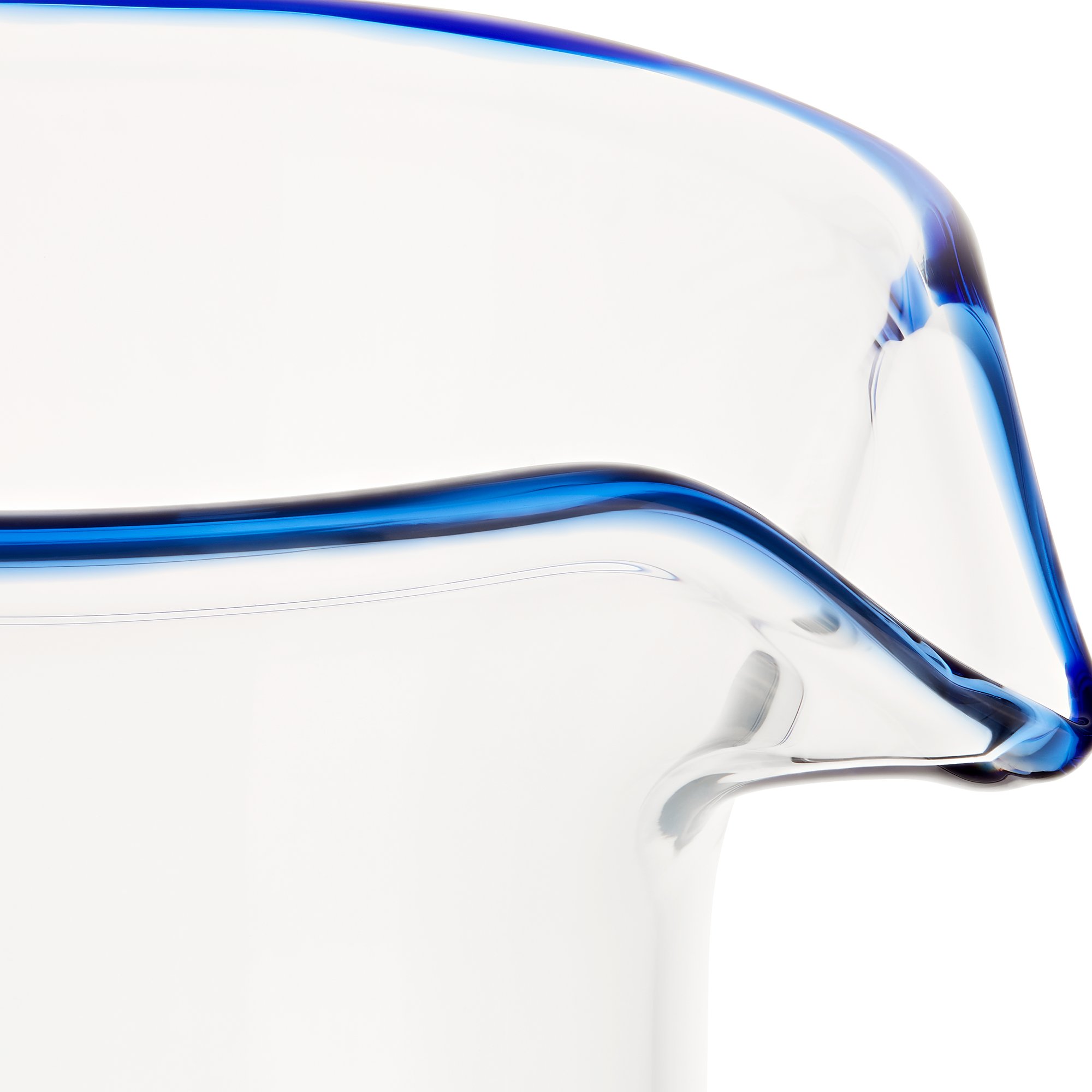 Karaf La Vague, handvat in de vorm van een blauw zeepaardje | DIOR