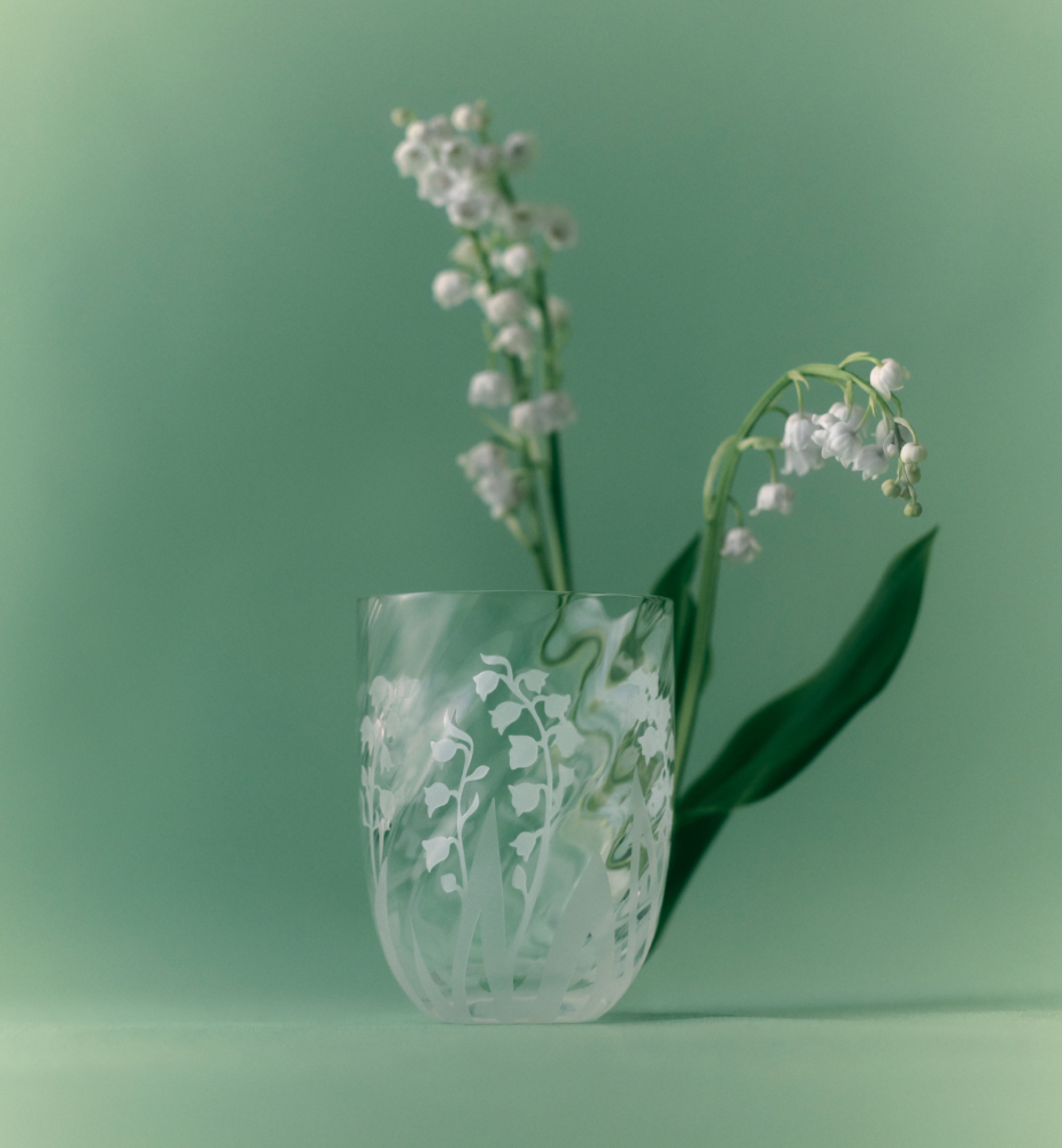 Water Glass Lily of the Valley, Transparent | DIOR
