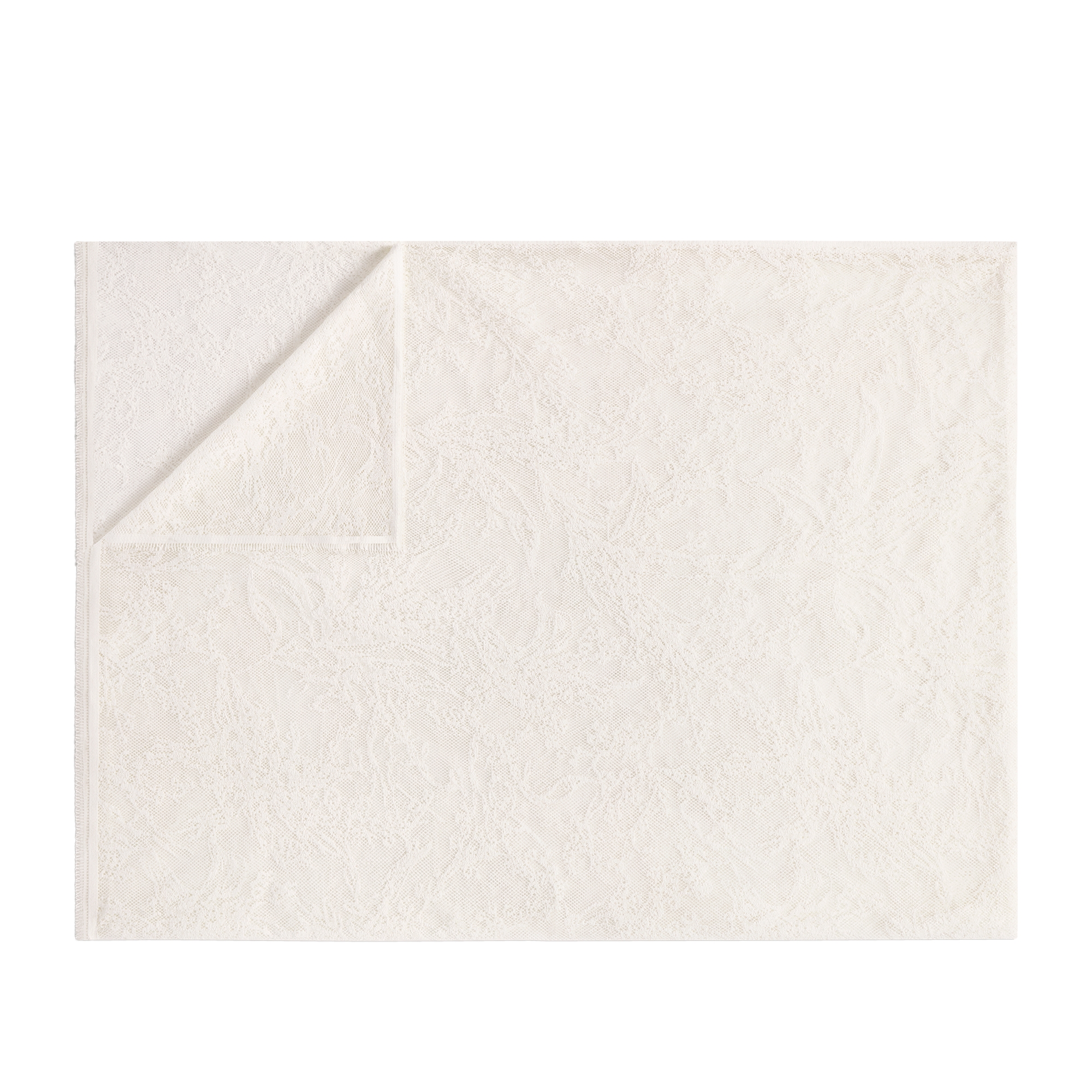 Rectangular Lace Tablecloth Lily of the Valley, White | DIOR
