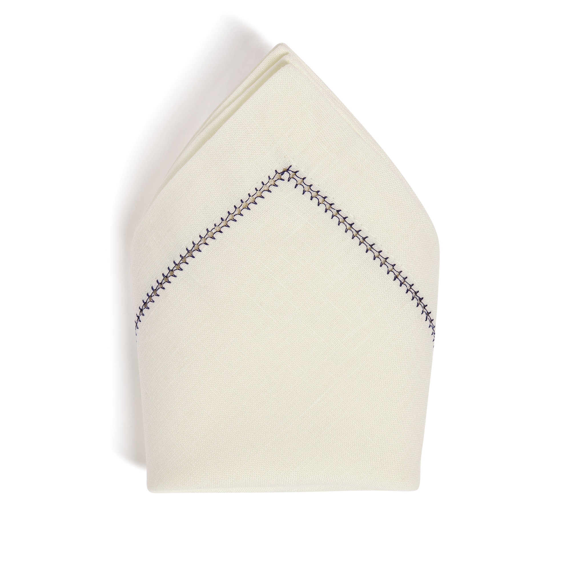 Napkin White with Blue Edging | DIOR