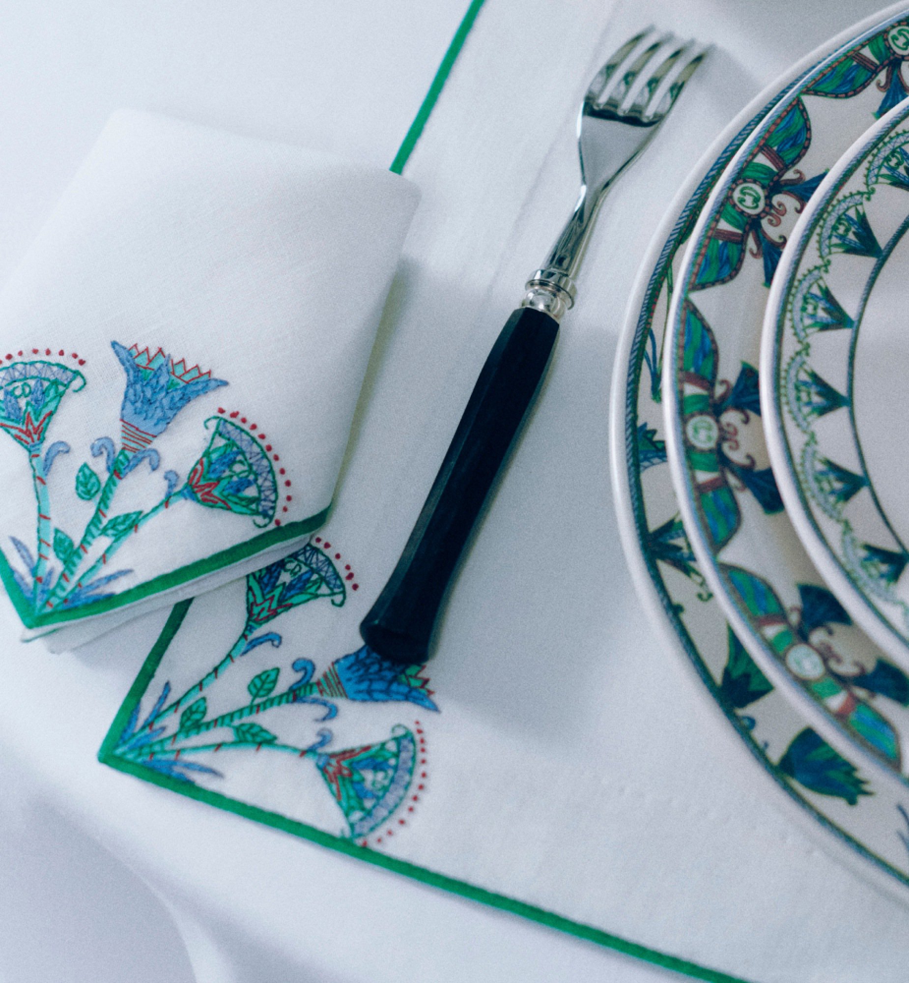 DIOR | プレースマット & ナプキン セット Lotus