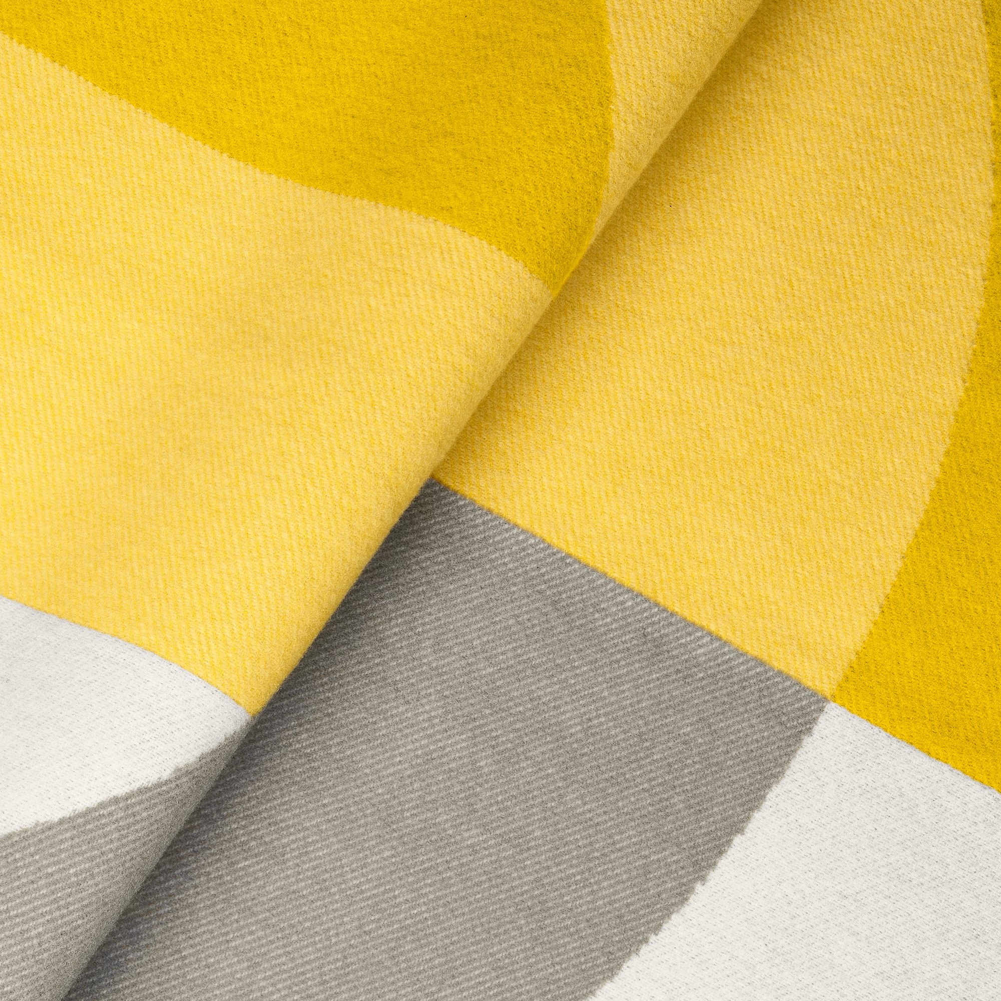 Blanket Yellow CD Interlaced Wool and Cashmere | DIOR