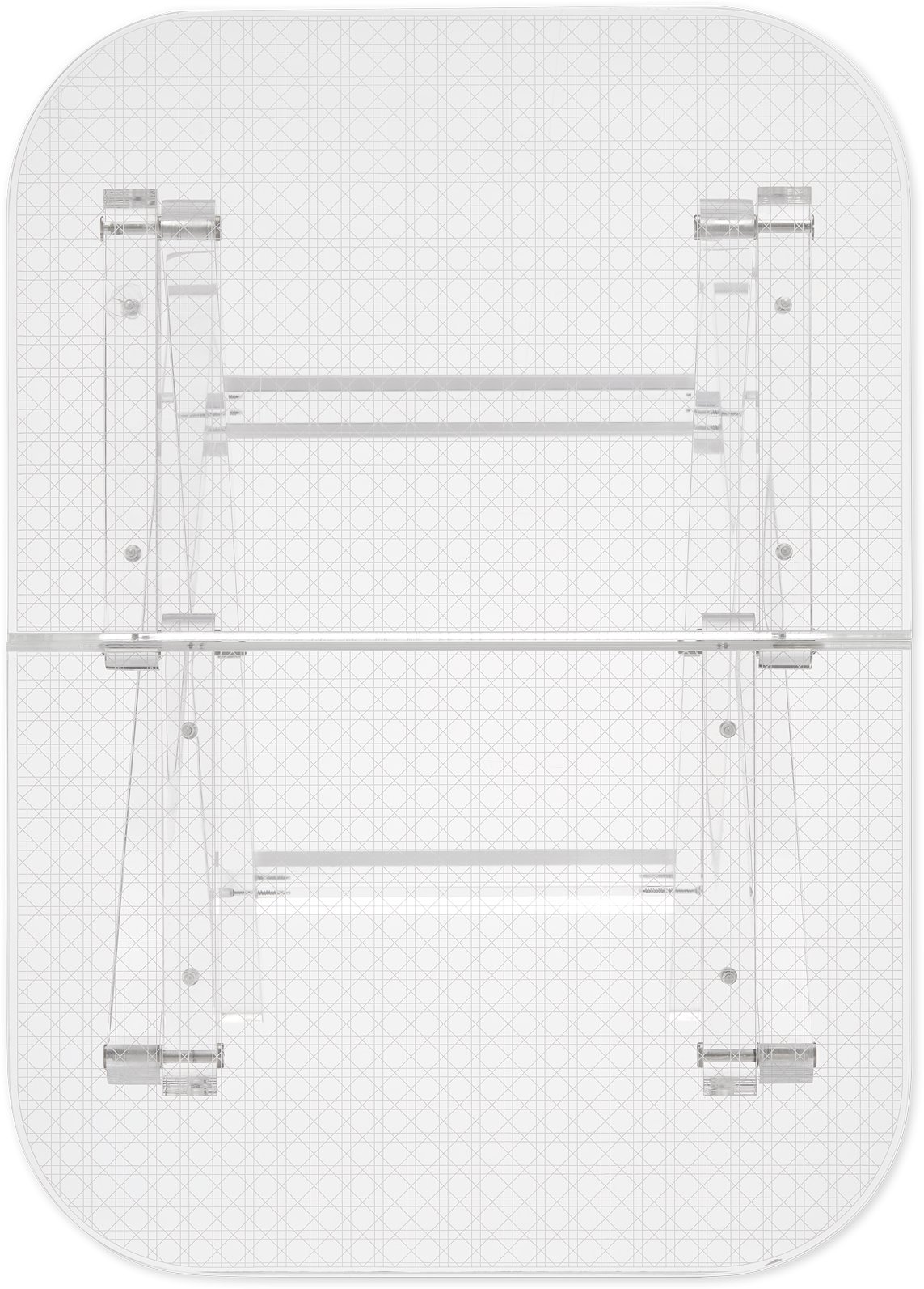 Large Folding Table Cannage | DIOR