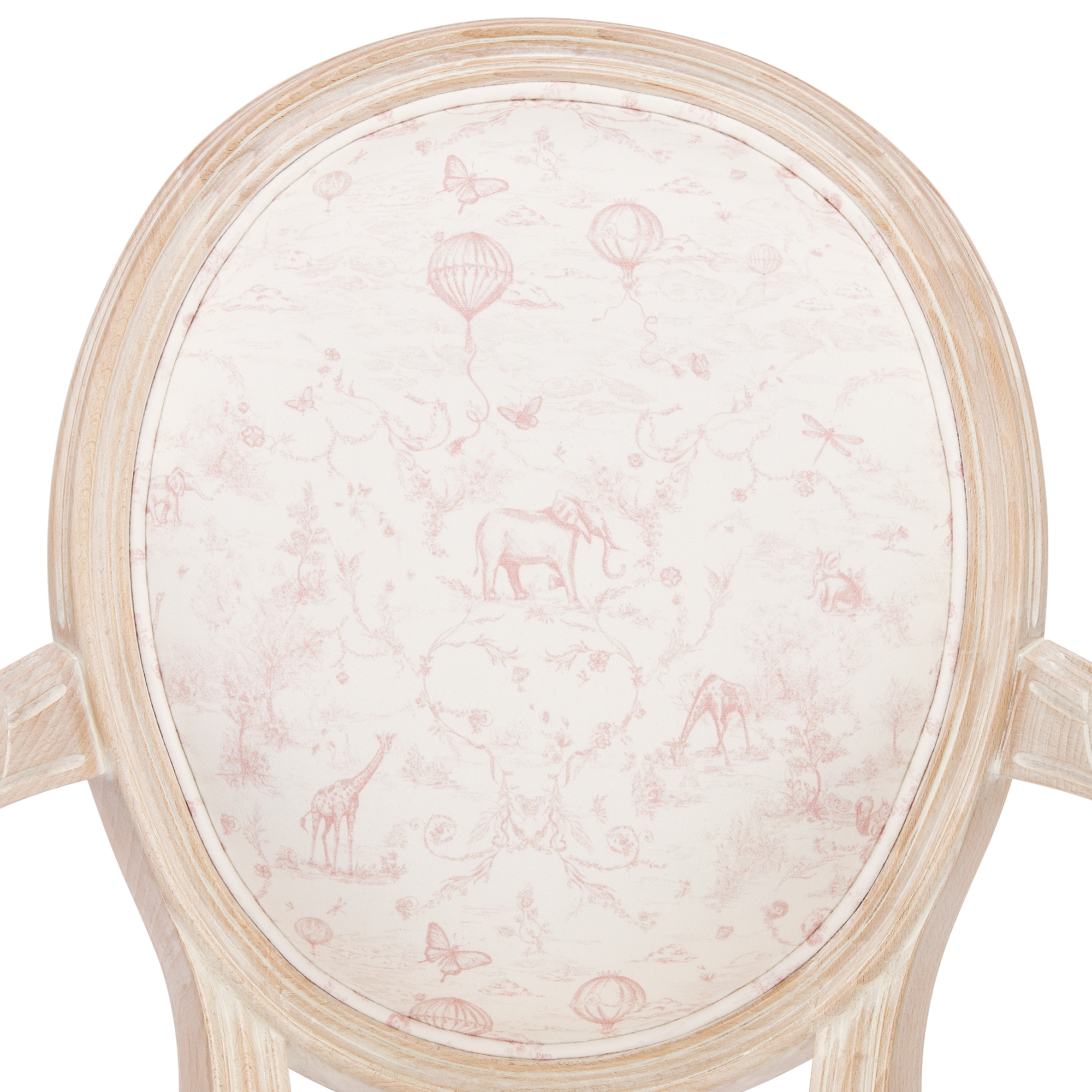 Armchair Pink Toile de Jouy Kids | DIOR