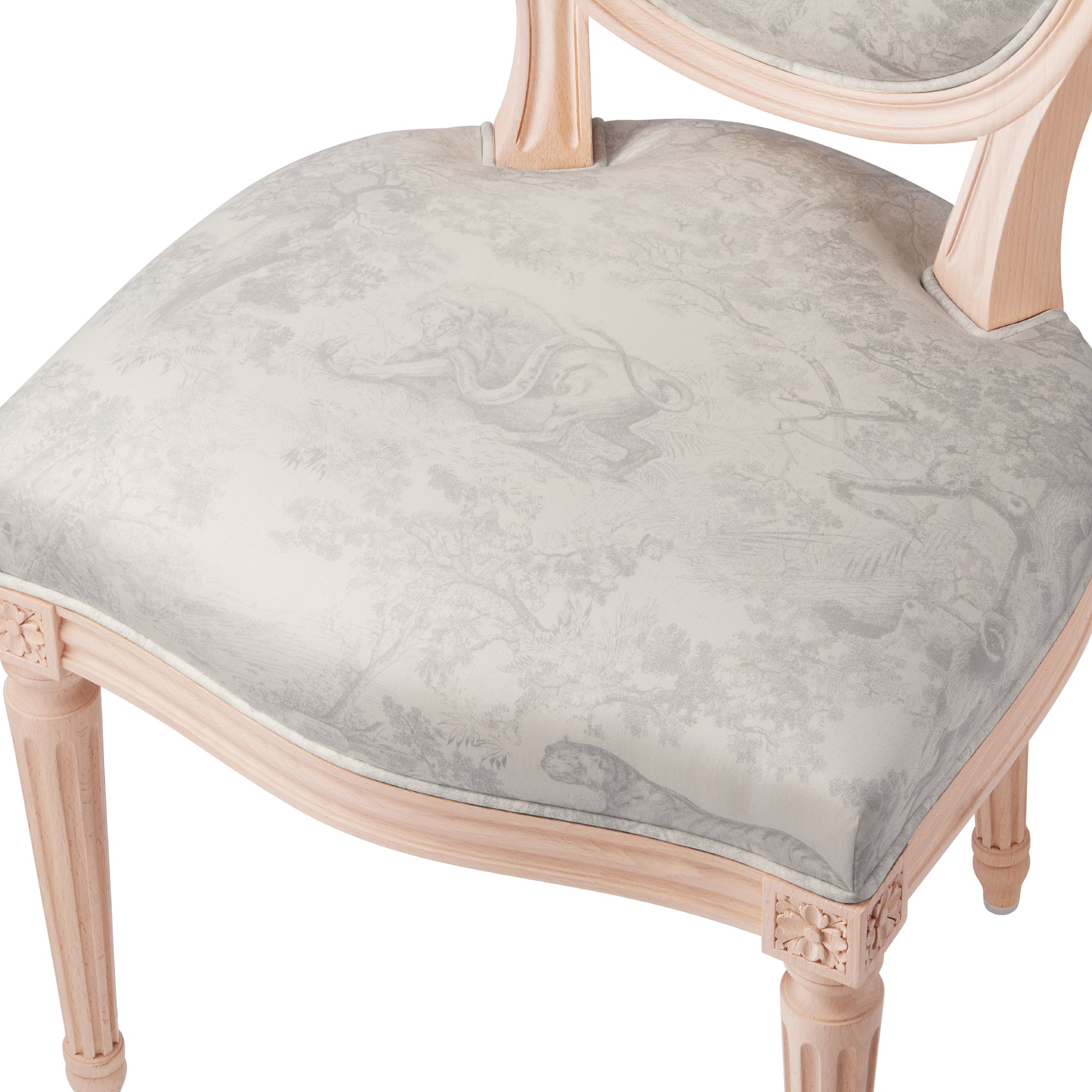 Medallion Chair Ivory Toile de Jouy | DIOR