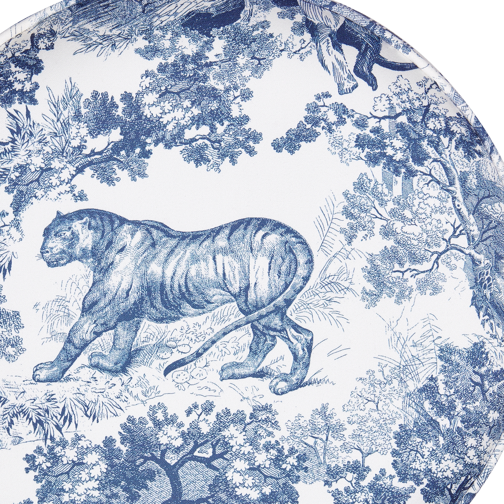 Stool Blue Toile de Jouy | DIOR