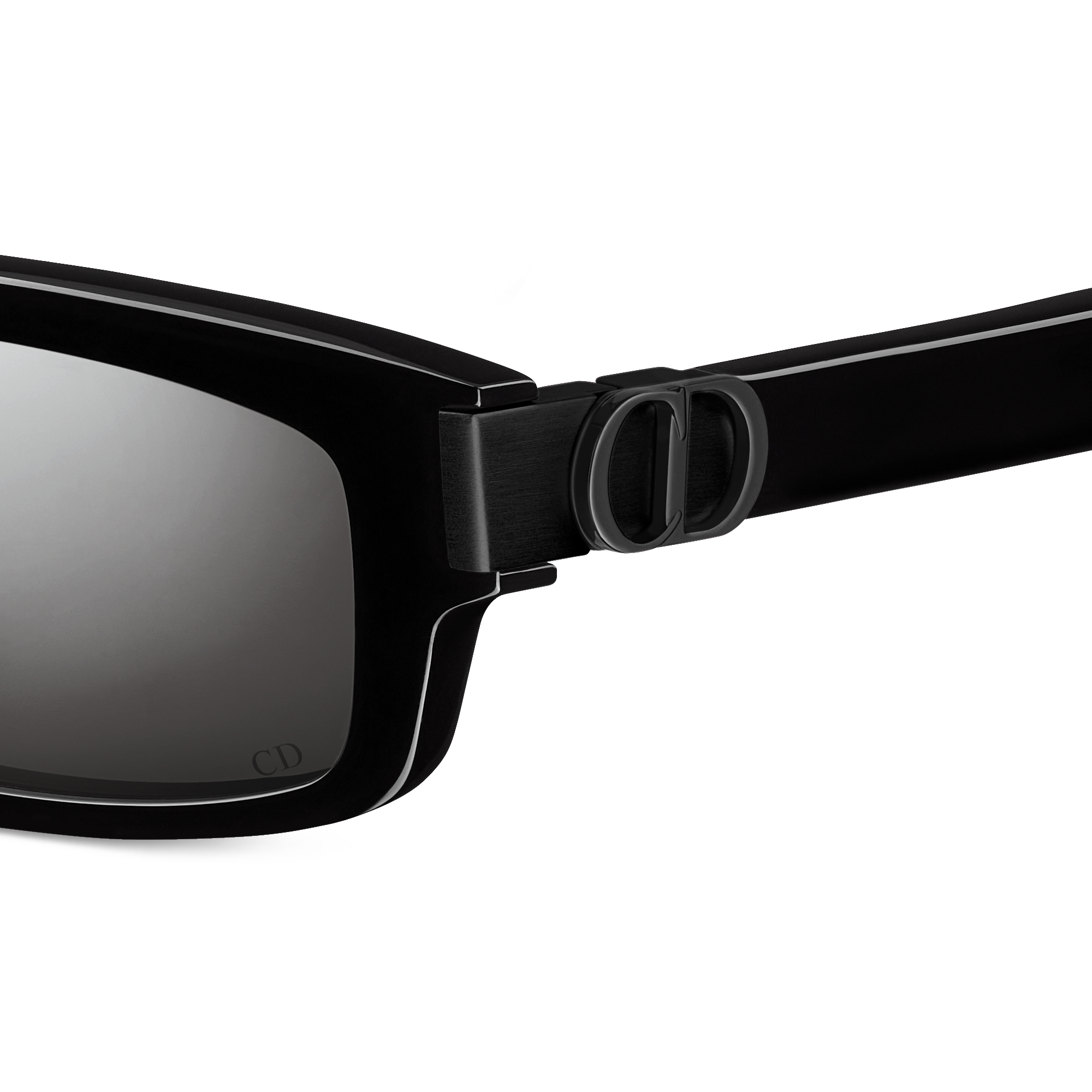 CD Icon S2I Black Rectangular Sunglasses | DIOR