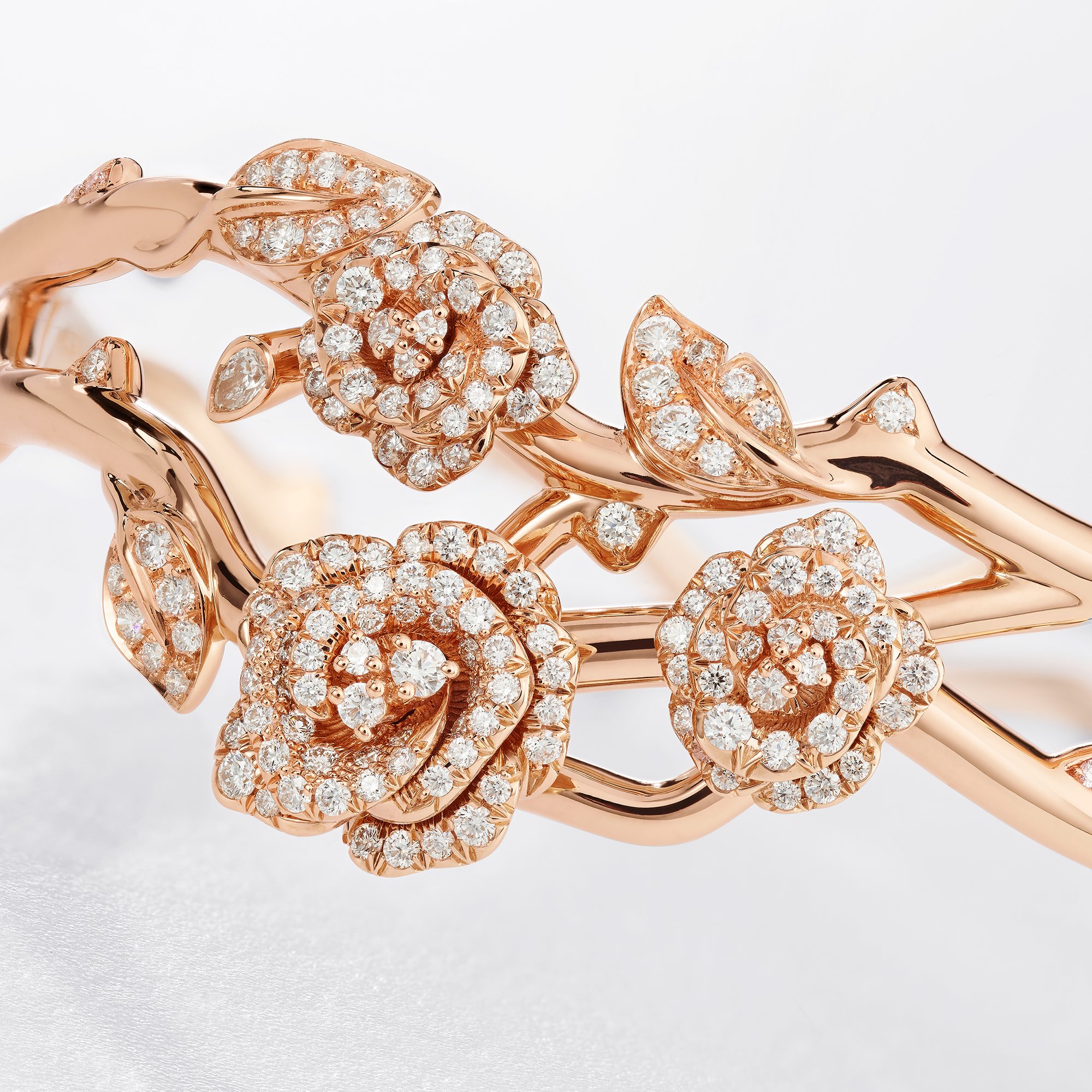 Rose Dior Bagatelle-armband Roségoud en diamanten | DIOR