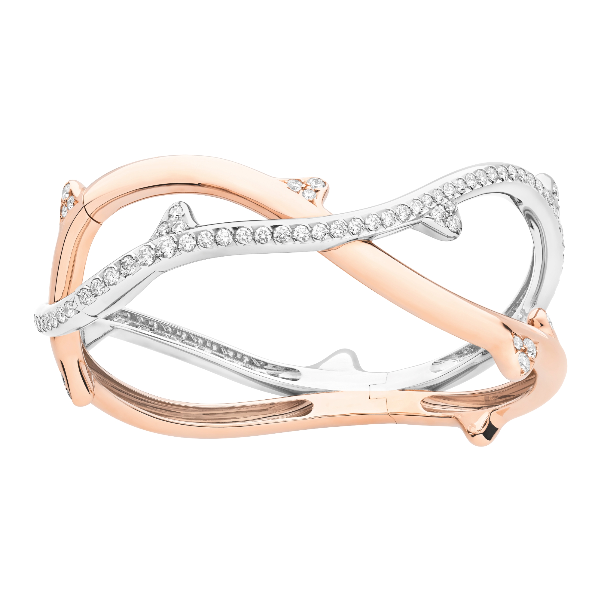 Anillo Bois de Rose Oro rosa, oro blanco y diamantes | DIOR