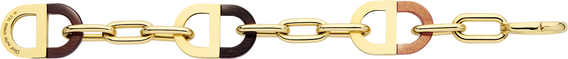 Color Dior Bracelet Yellow Gold, Diamonds and Ebony | DIOR