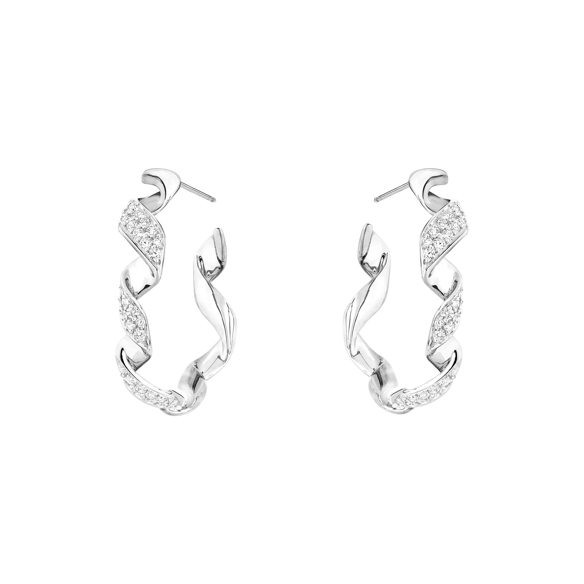 Couture Dior Earrings White Gold and Diamonds | DIOR