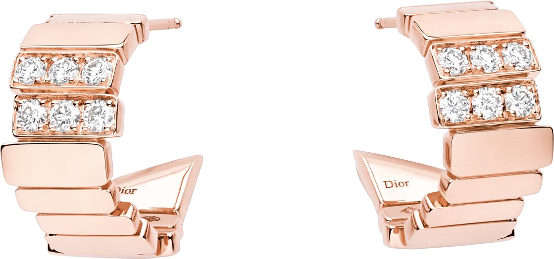 GEM DIOR Ring Pink Gold and Diamonds | DIOR