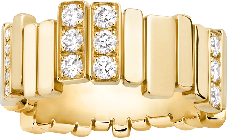 GEM DIOR Ring Yellow Gold and Diamonds | DIOR