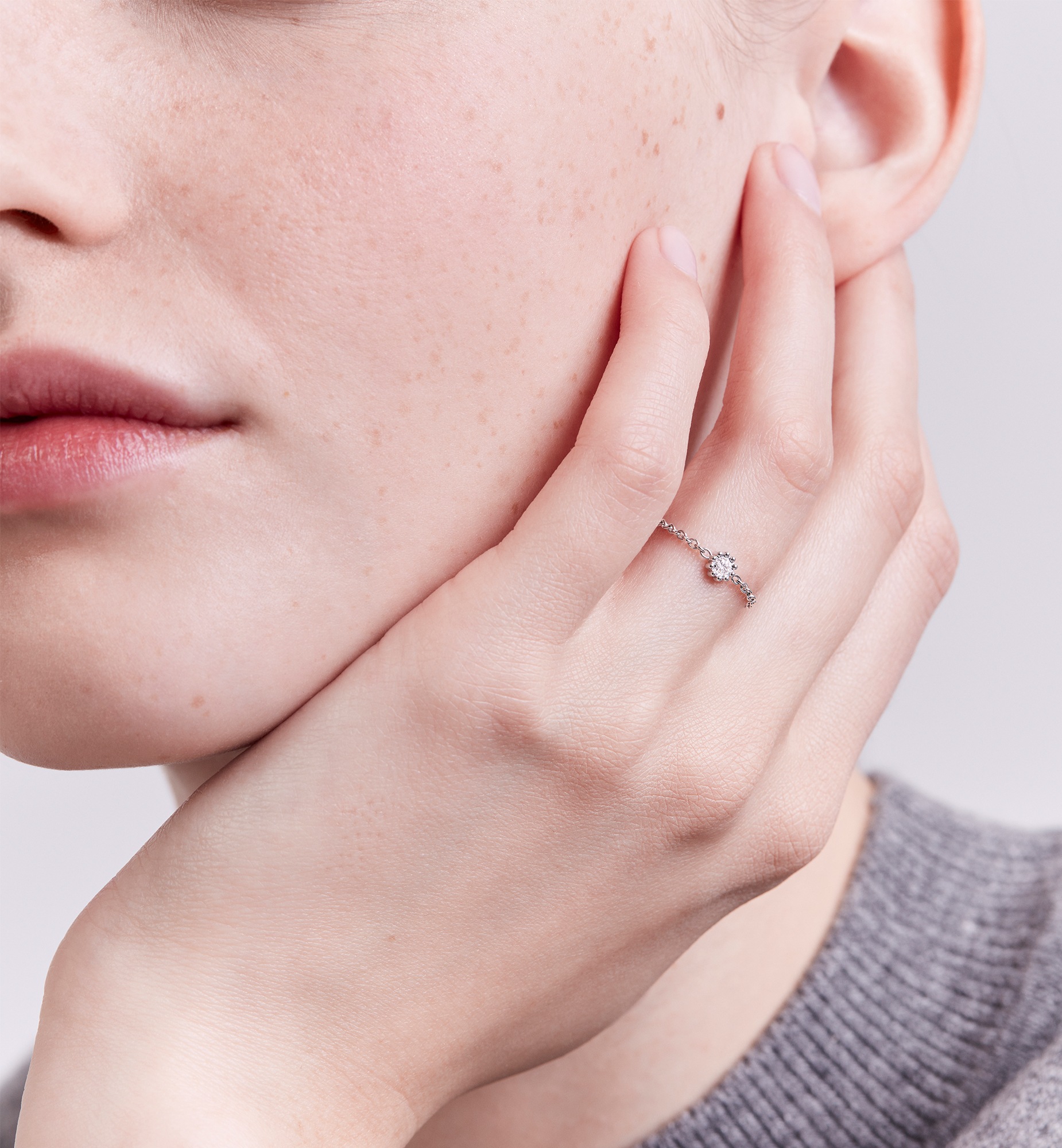 Mimirose Ring White Gold and Diamond | DIOR