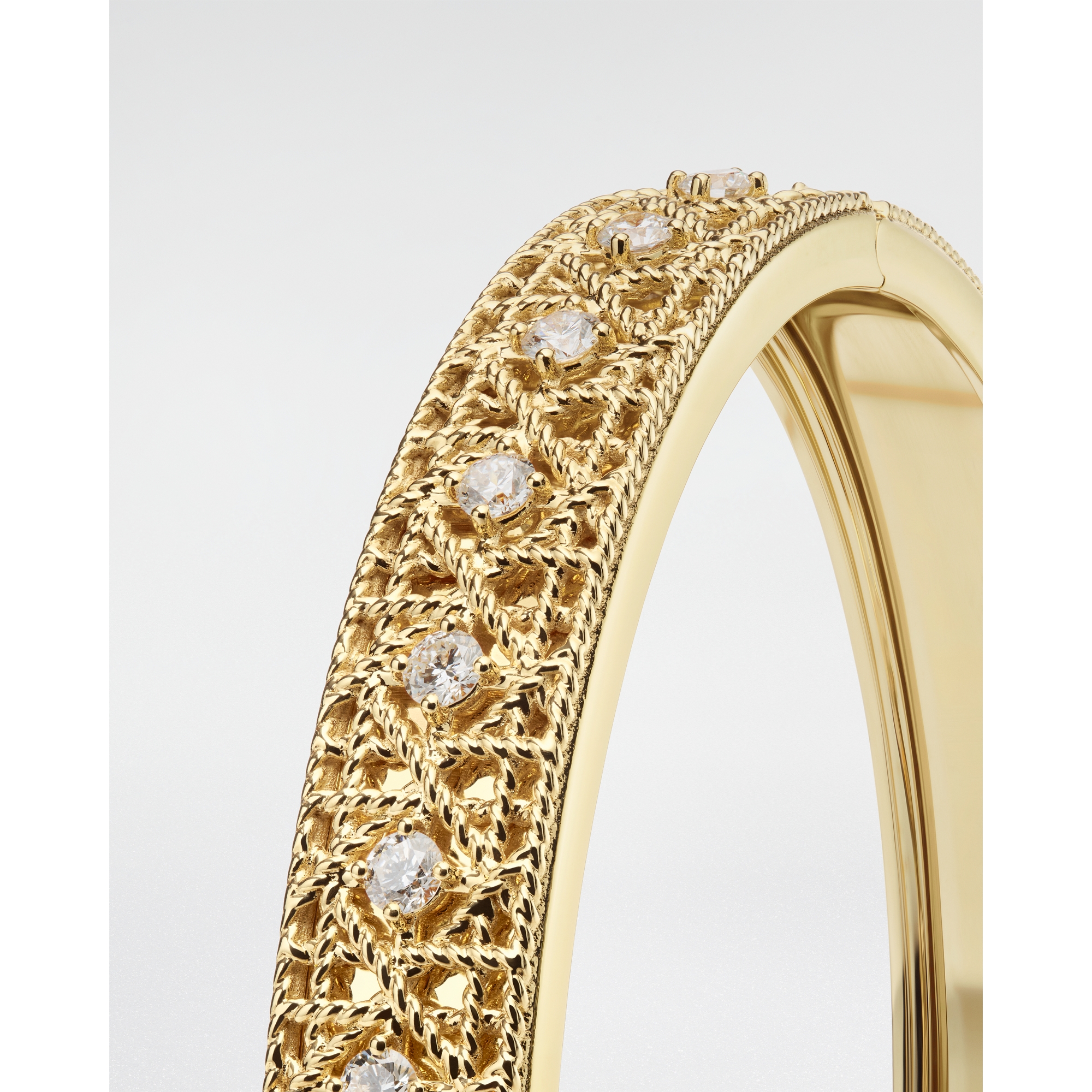 Bracciale My Dior Oro giallo e bianco con diamanti | DIOR
