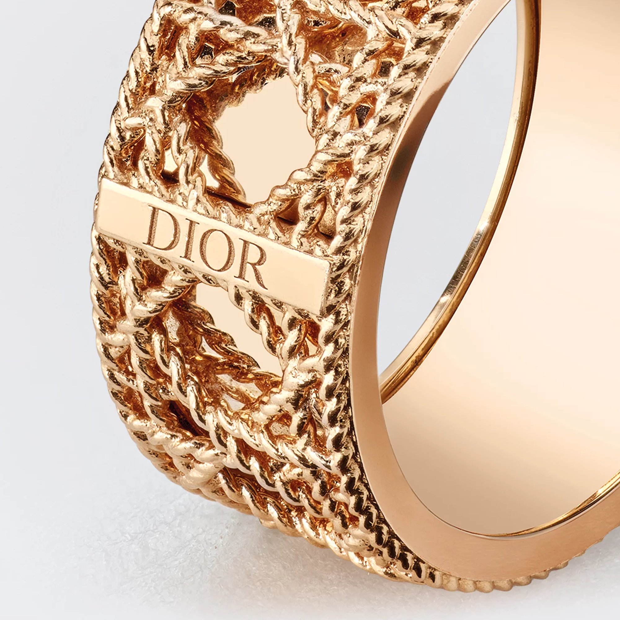 Anel My Dior Ouro rosa | DIOR