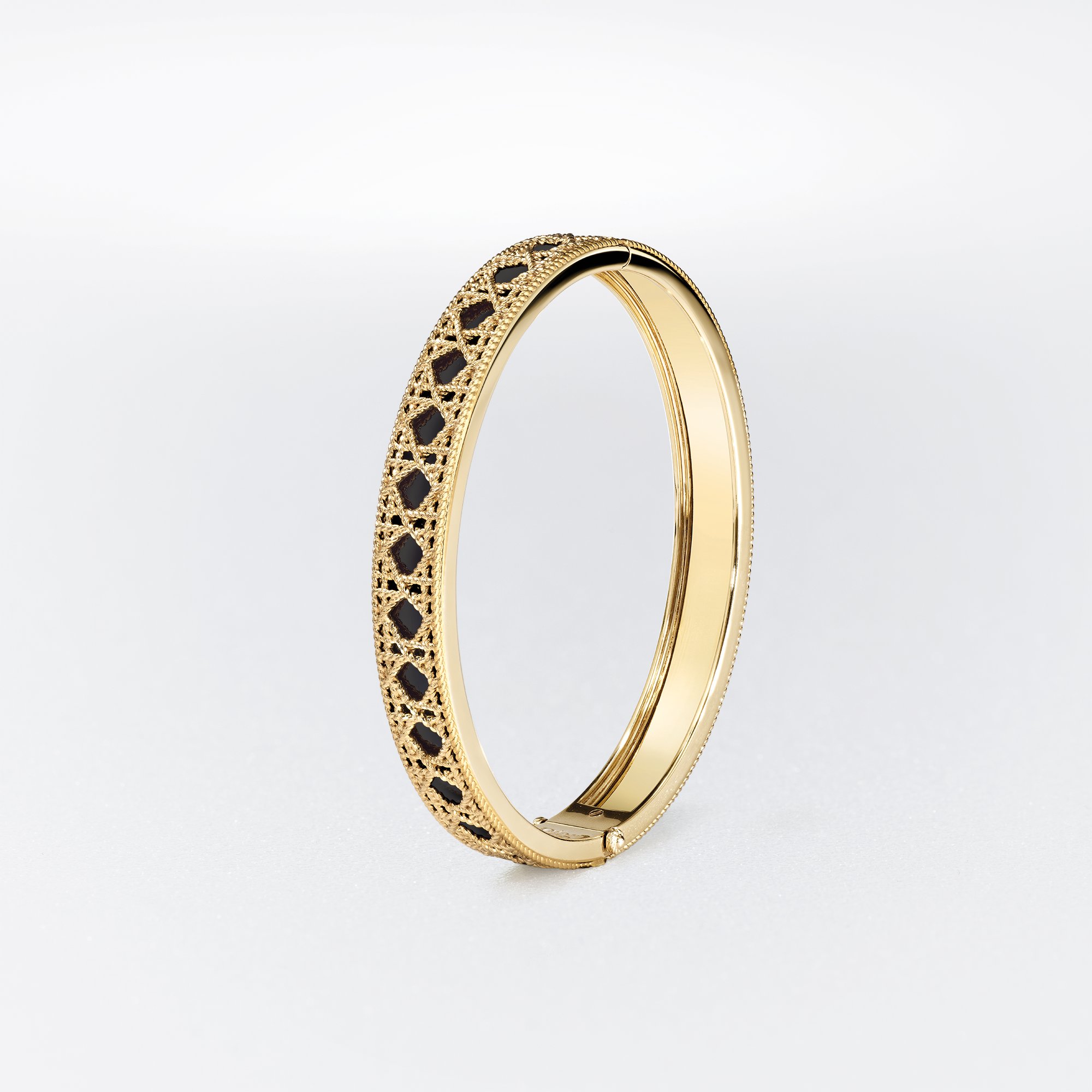 My Dior Bracelet Yellow Gold, White Gold and Black Lacquer | DIOR