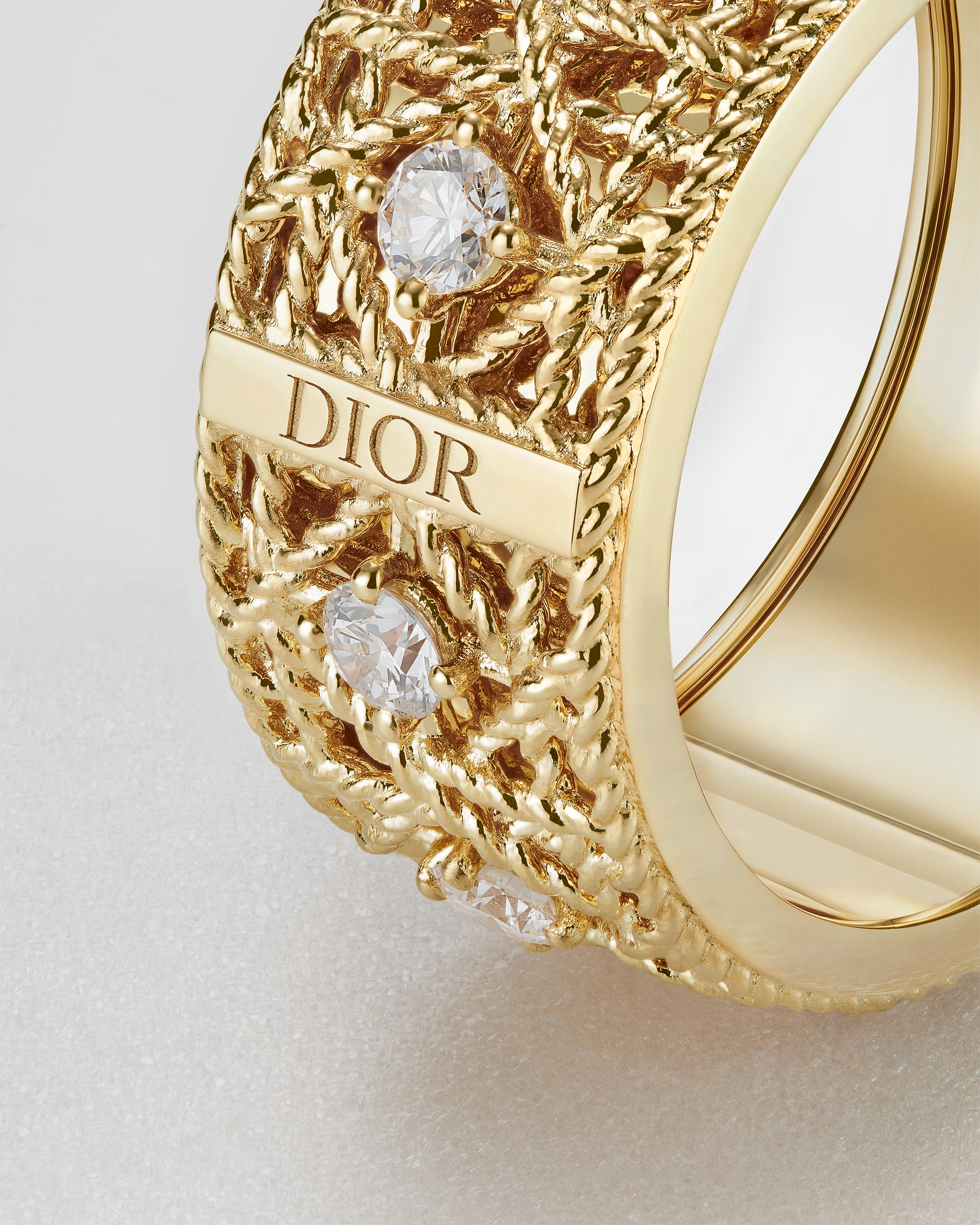 My Dior Ring Yellow Gold and Diamonds | DIOR