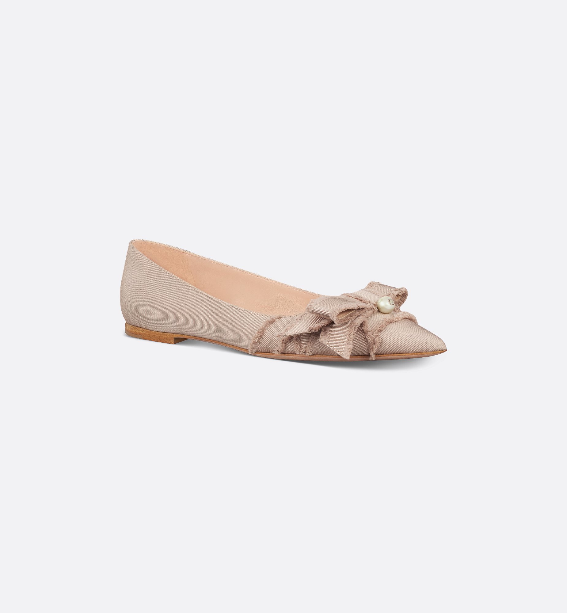 Dior Chardons Mitzah Scarf Ivory and Powder Pink Silk Twill Dior Chardons Mitzah Scarf Ivory and Powder Pink Silk Twill