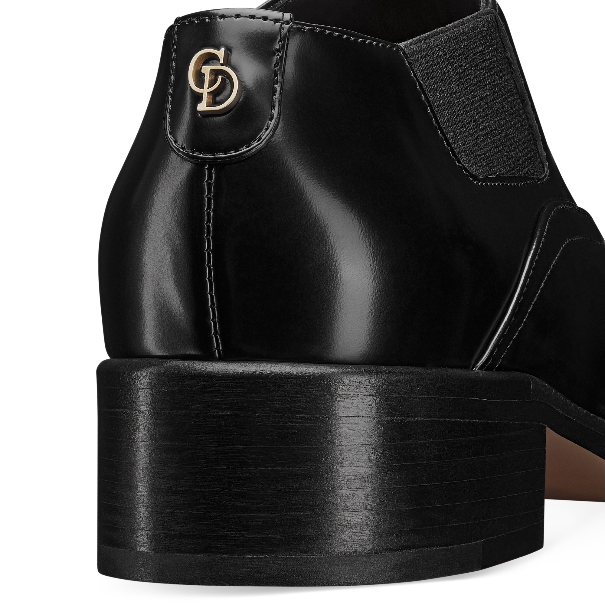 Dior Dandy Derby Shoe Black Brushed Calfskin | DIOR