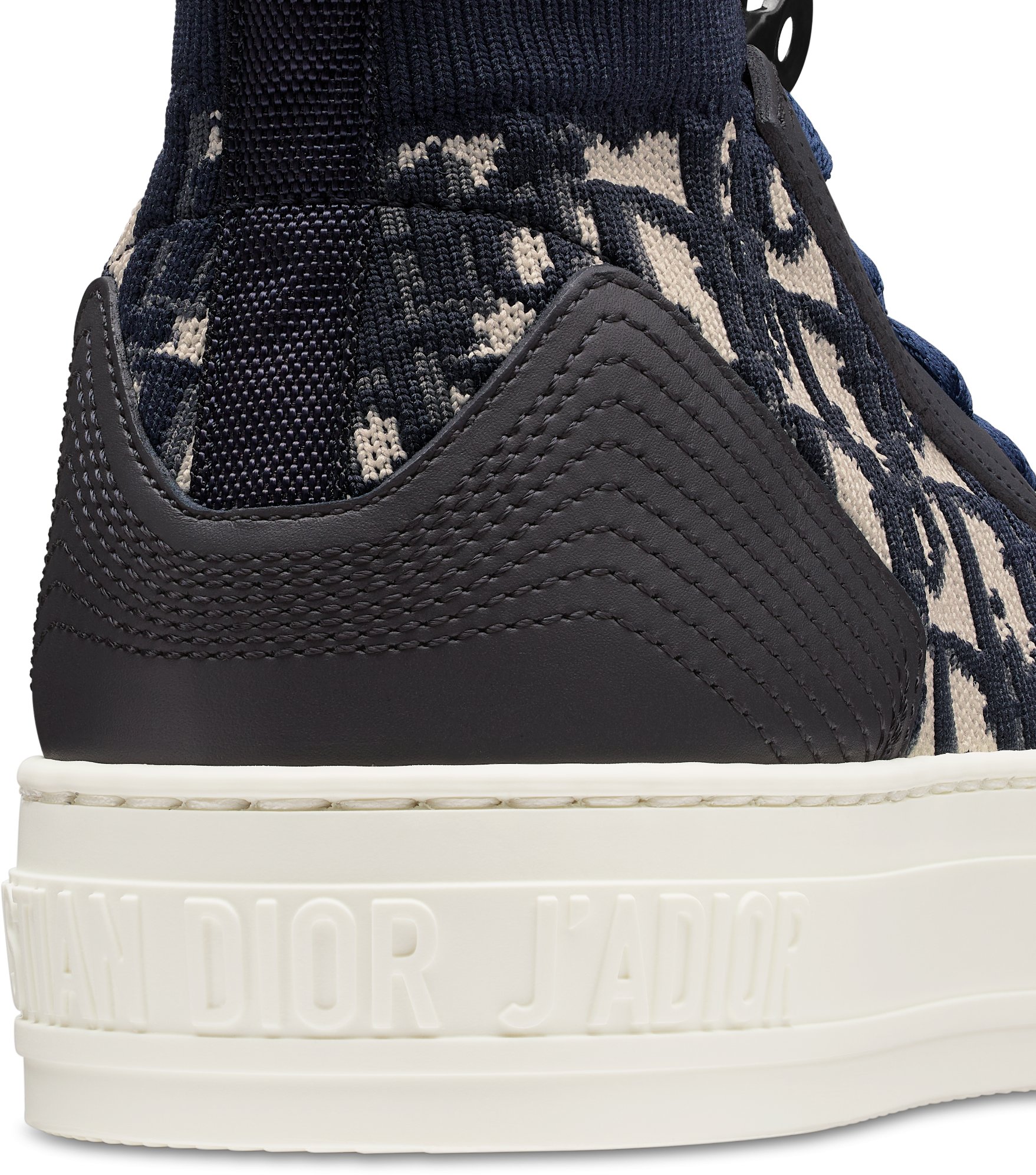 Walk'n'Dior Sneaker Deep Blue Dior Oblique Technical Mesh and Calfskin ...