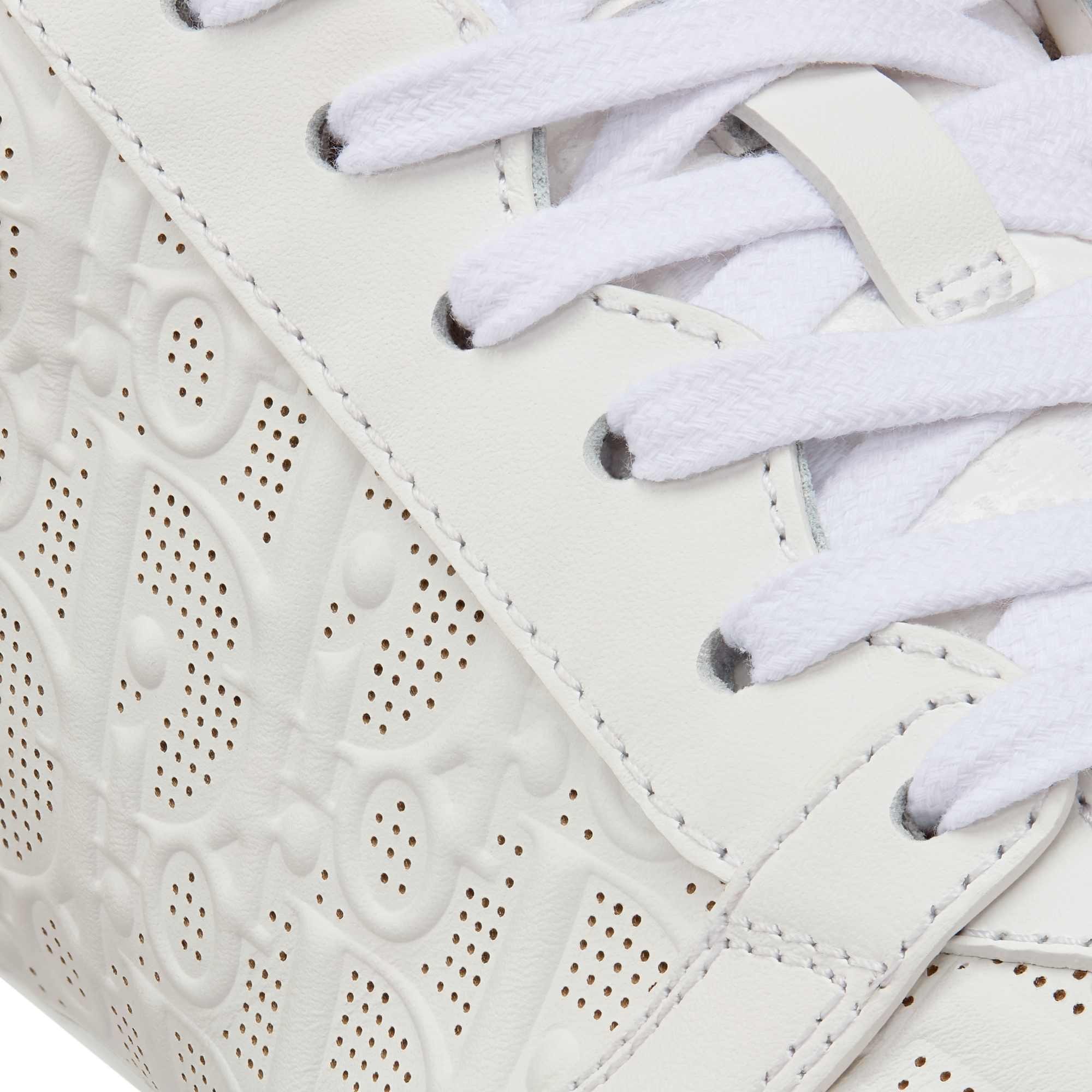 Dior One Sneaker White Dior Oblique Perforated Calfskin | DIOR