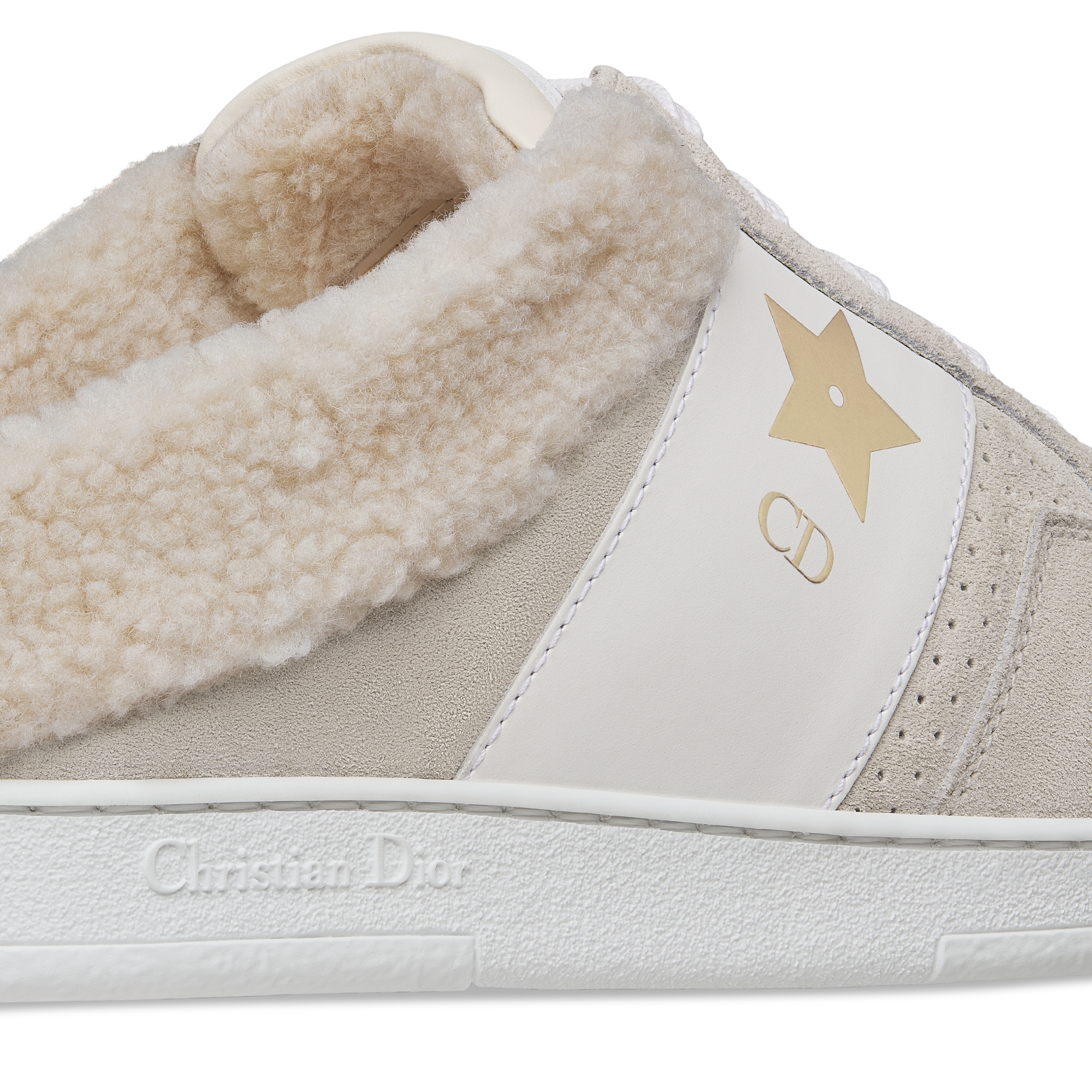 Dior Star Sneaker Gray Suede Calfskin | DIOR