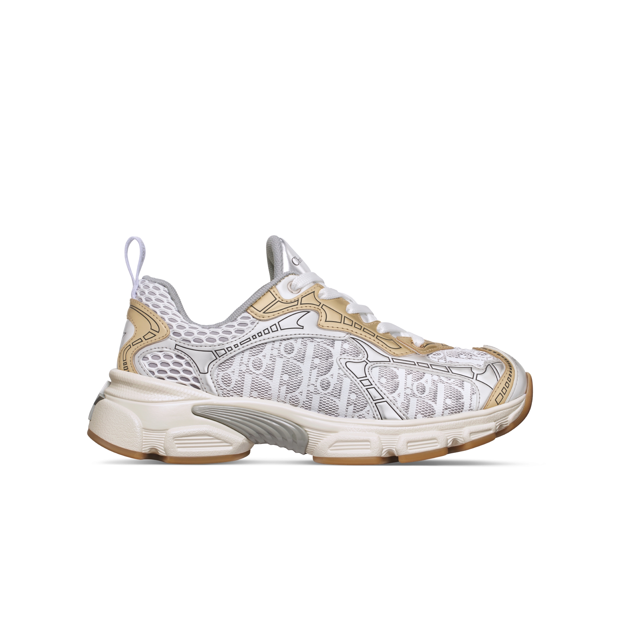 Sneaker Dior Vibe Mesh bianco con stampa del motivo Dior Oblique e ...
