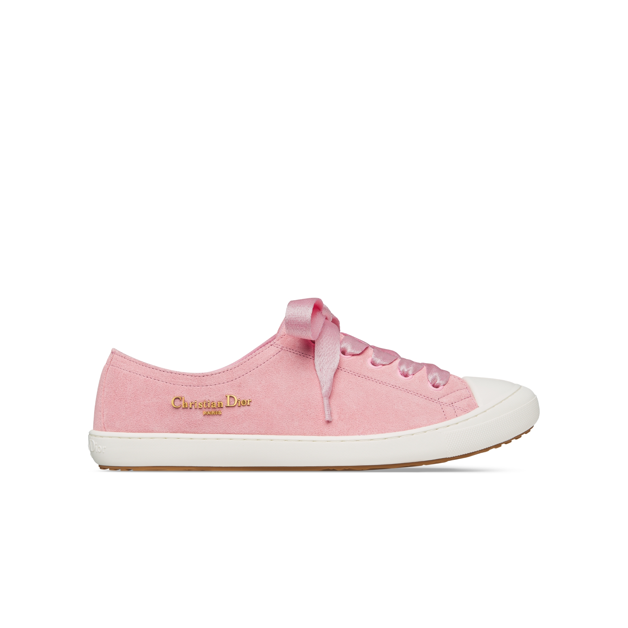Dior Lucky Sneaker Indy Pink Suede Calfskin | DIOR