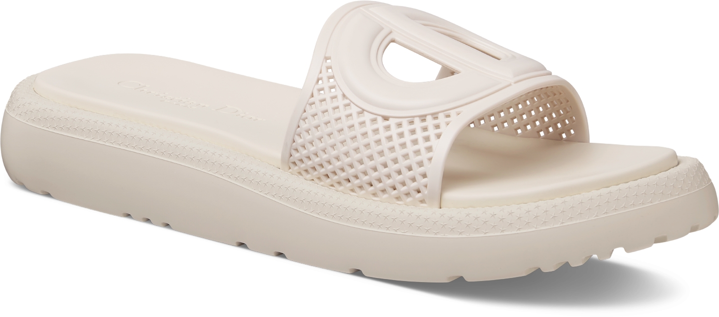 Dioriviera D-Club Slide White Rubber | DIOR