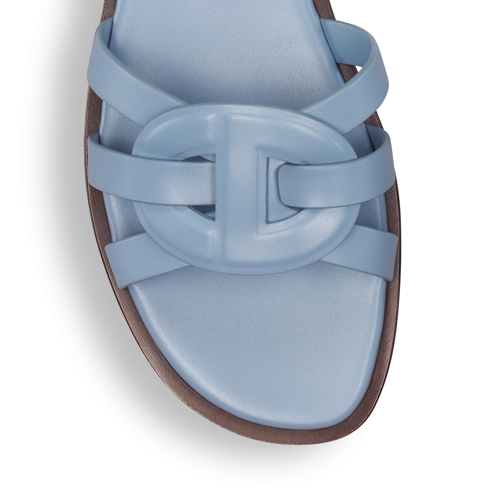 D-Club Slide Royal Blue Calfskin | DIOR