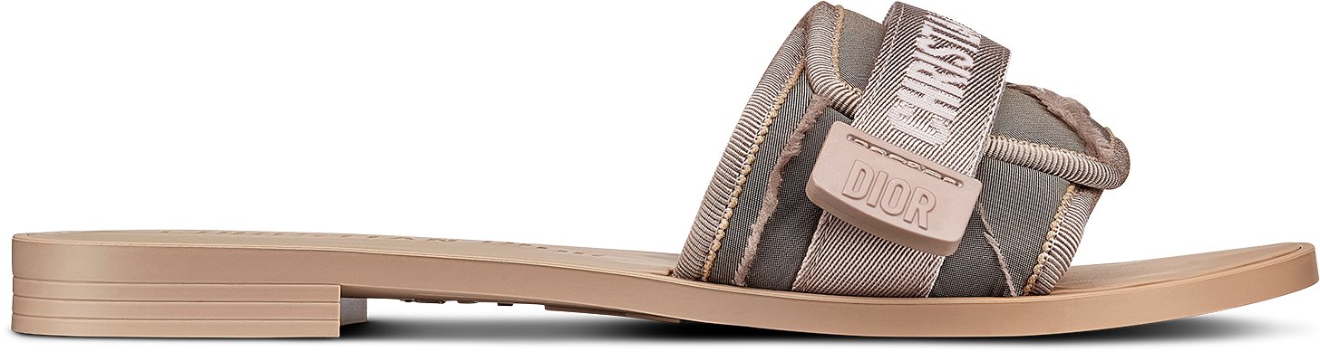 Dio(r)evolution Slide Nude Camouflage Technical Fabric | DIOR