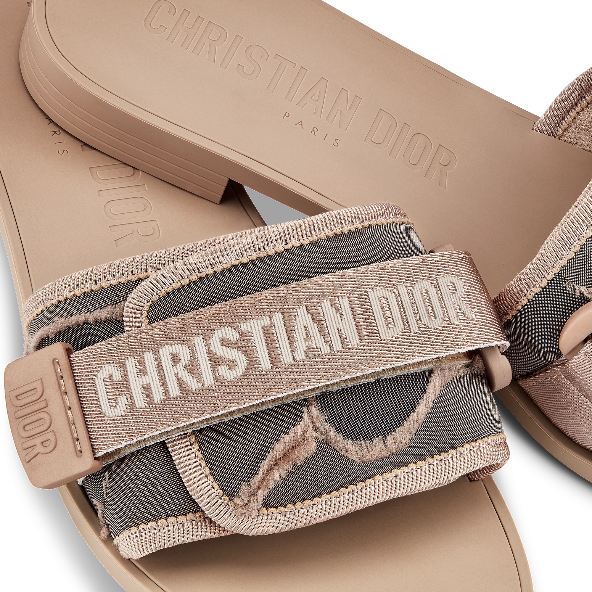 Dio(r)evolution Slide Nude Camouflage Technical Fabric | DIOR
