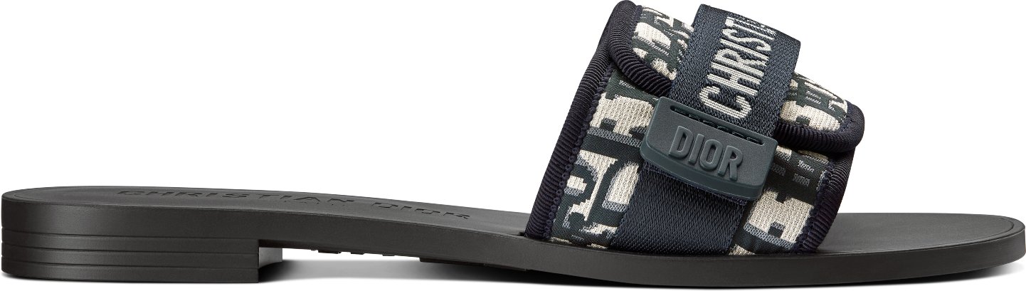 Dio(r)evolution Slide Shiny Technical Fabric with Deep Blue Dior ...