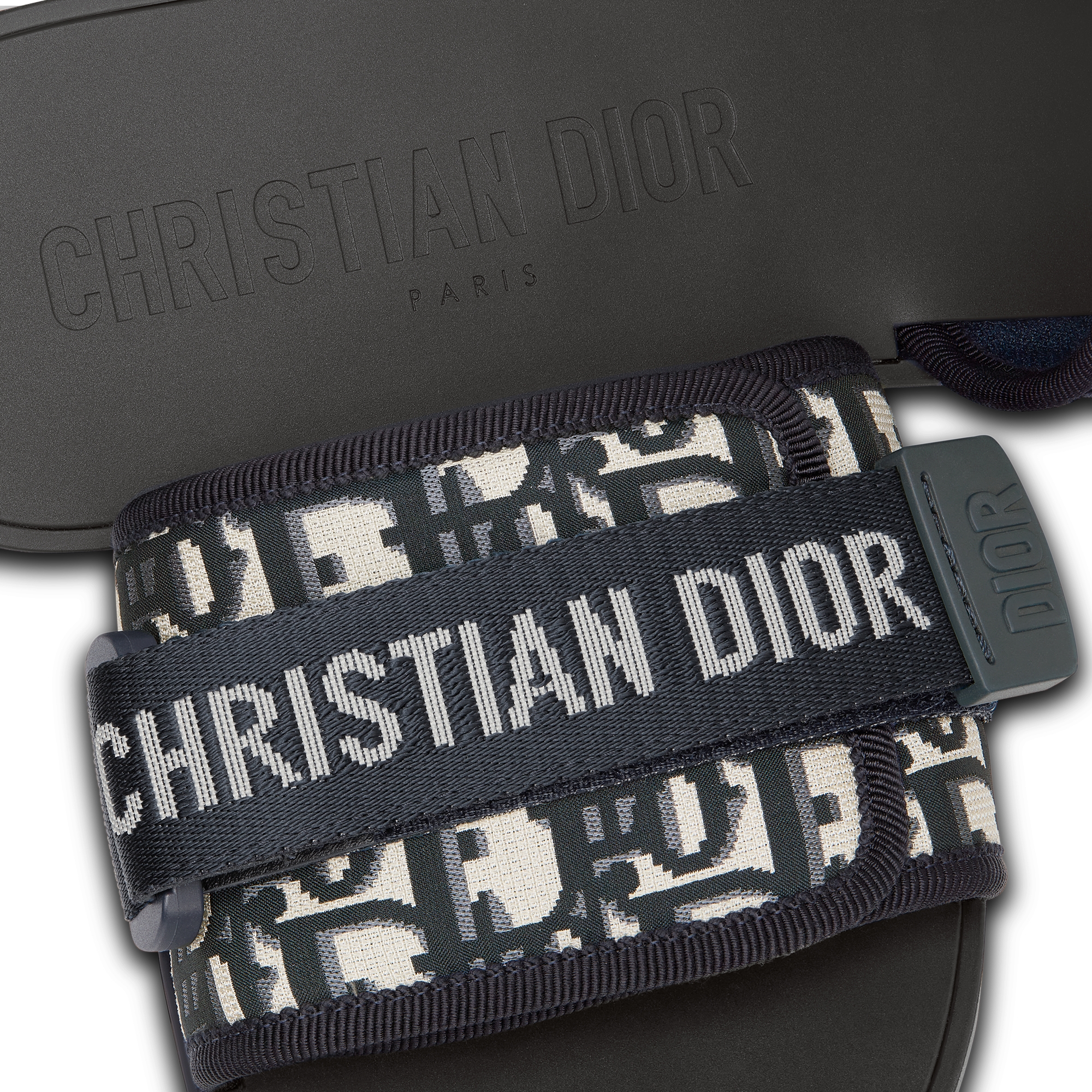 Dio(r)evolution Slide Shiny Technical Fabric with Deep Blue Dior ...