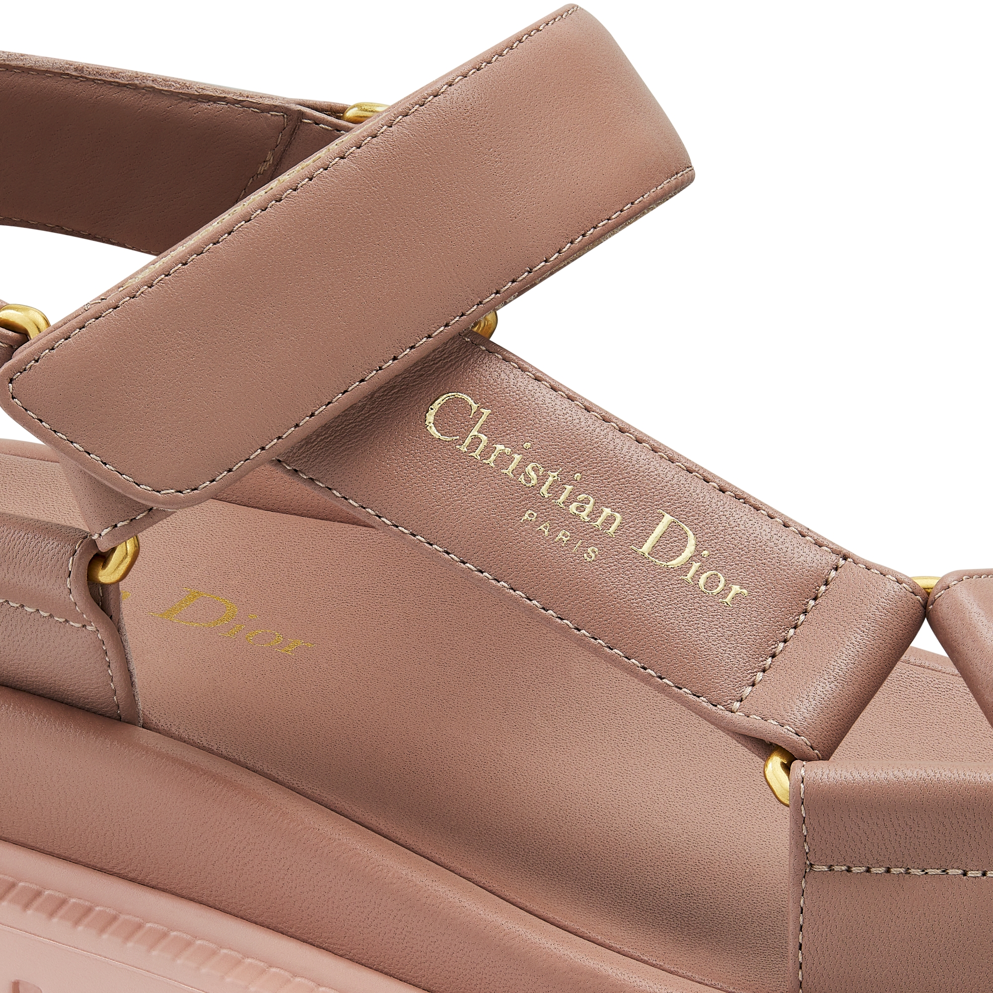 Sandalo D-Wave Pelle di agnello rosa cipria | DIOR