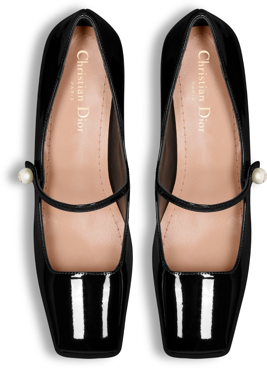 Jolie Dior Pump Black Patent Calfskin | DIOR