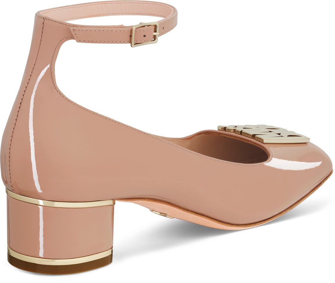 Туфли Miss Dior Лакированная телячья кожа нюдового цвета | DIOR