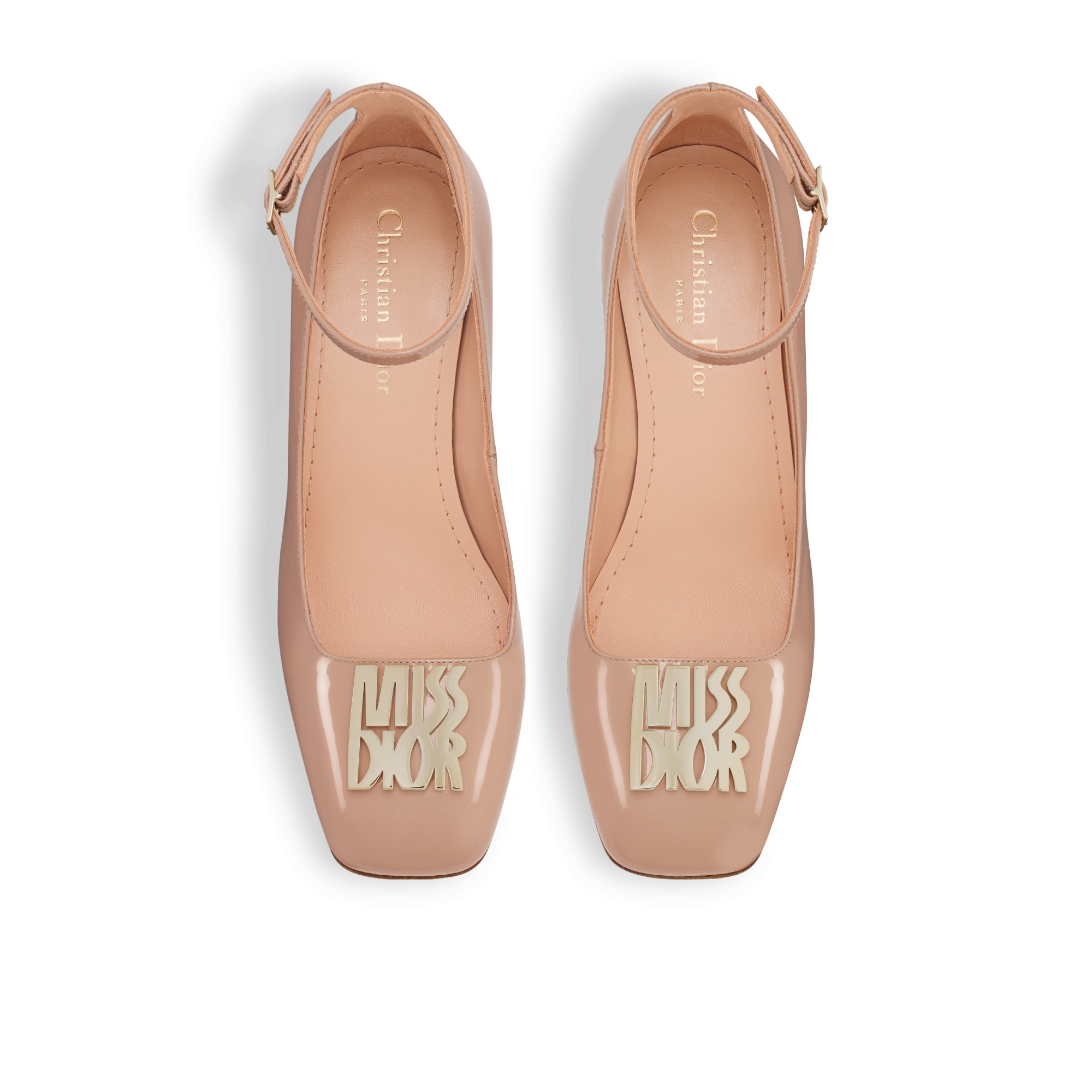 Miss Dior Pump Nude Patent Calfskin | DIOR