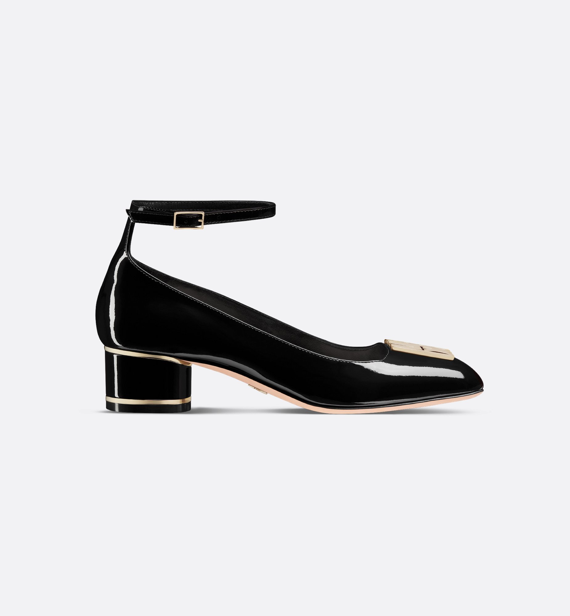Miss Dior Pump Black Patent Calfskin | DIOR Miss Dior Pump Black Patent Calfskin | DIOR