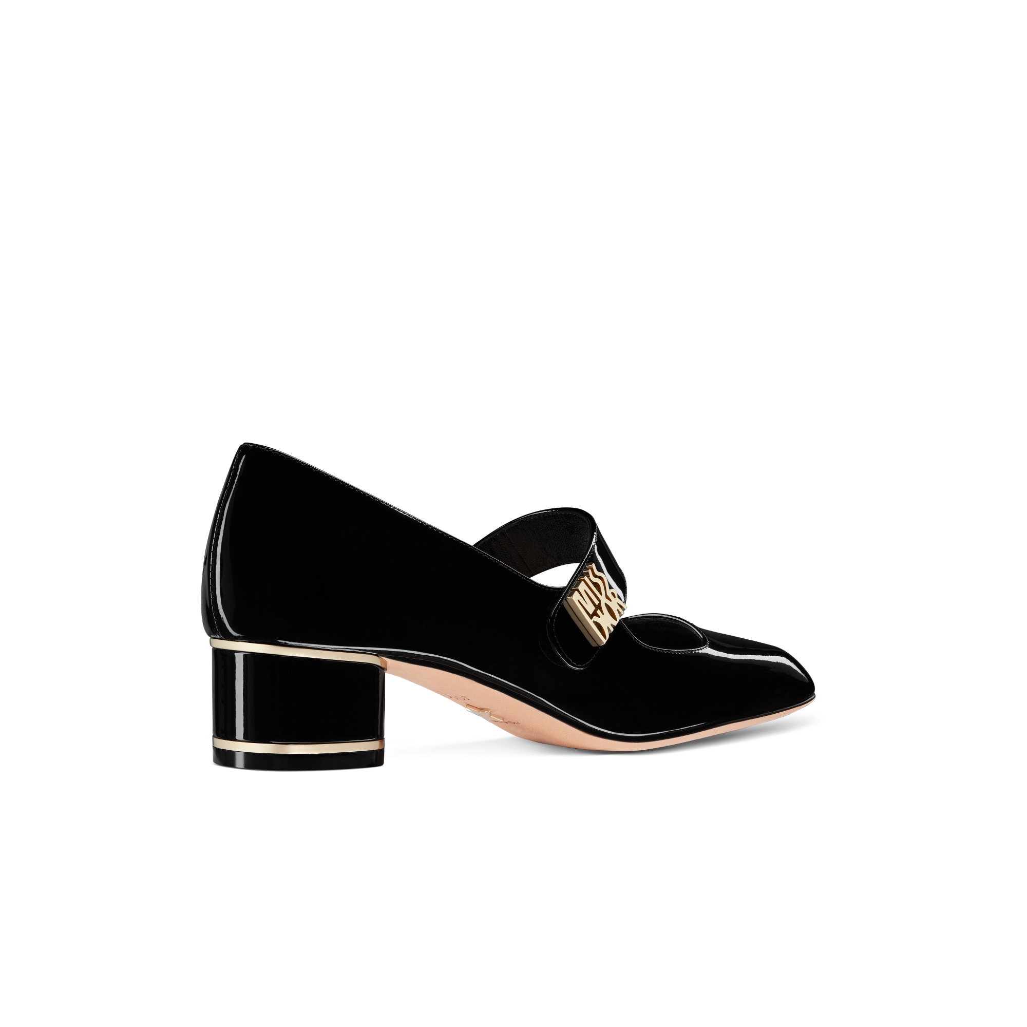 Miss Dior Pump Black Patent Calfskin | DIOR