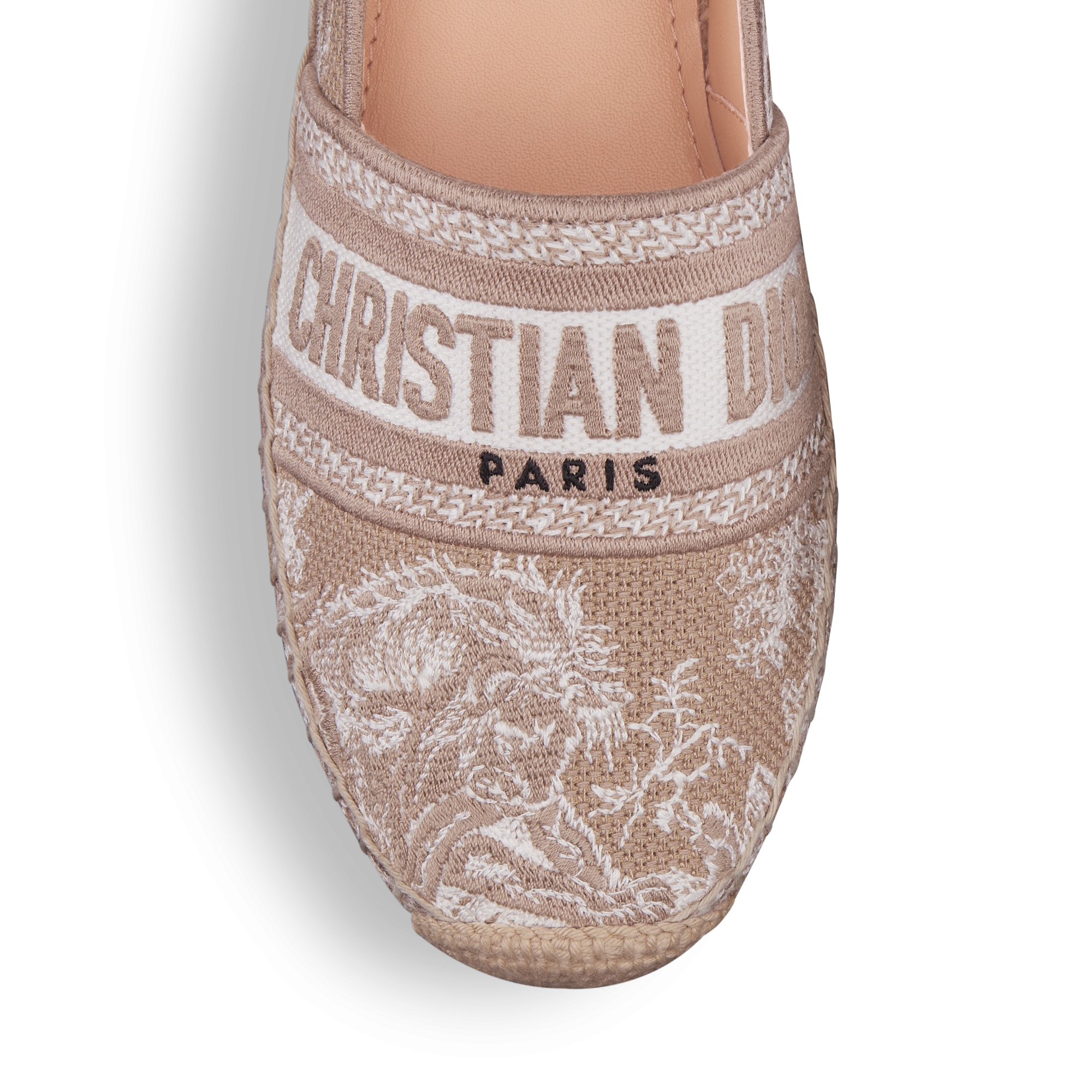 Dioriviera Dior Granville Espadrille Beige Toile de Jouy Sauvage ...