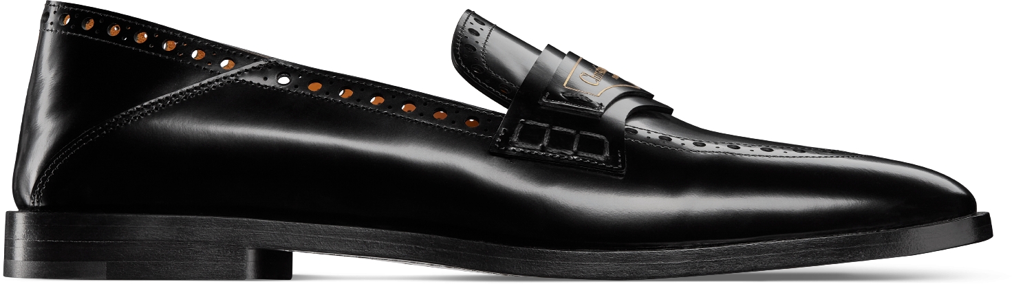 Лоферы Dior Boy Телячья кожа черного цвета | DIOR