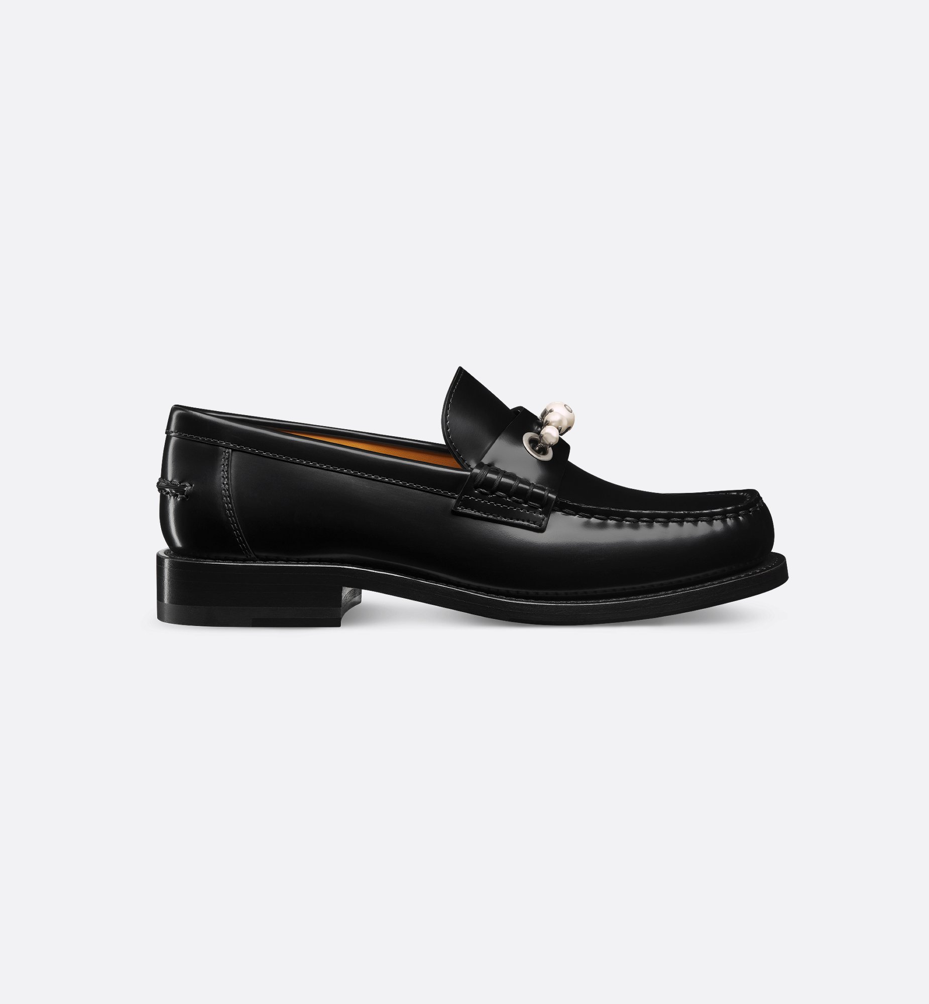 Dior Paris Loafer Black Brushed Calfskin | DIOR Dior Paris Loafer Black Brushed Calfskin | DIOR