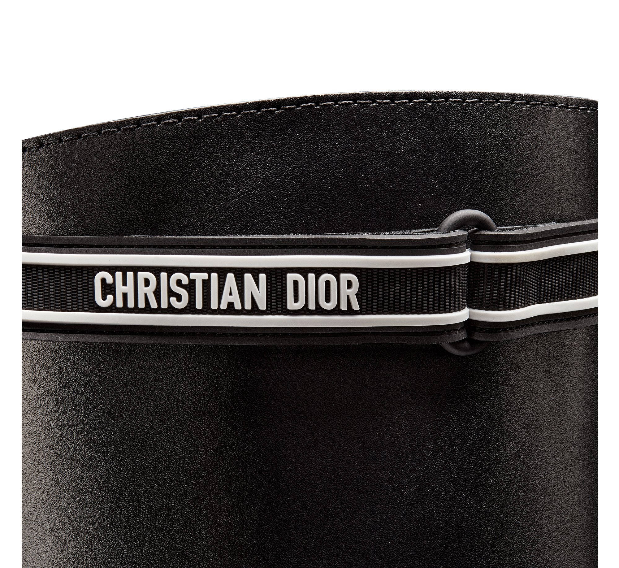 D-Racer Boot Black Calfskin | DIOR