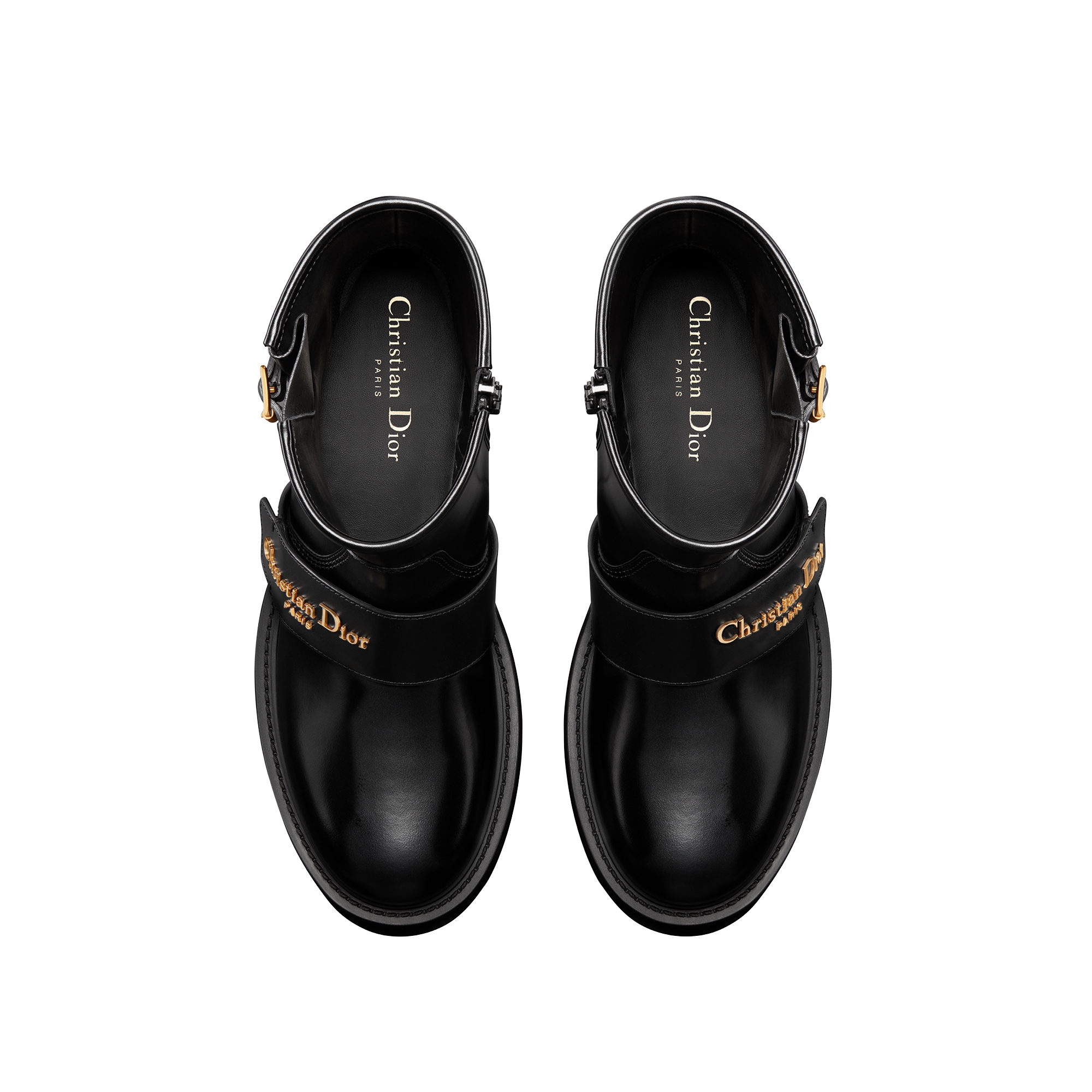 D-Quest Ankle Boot Black Calfskin | DIOR
