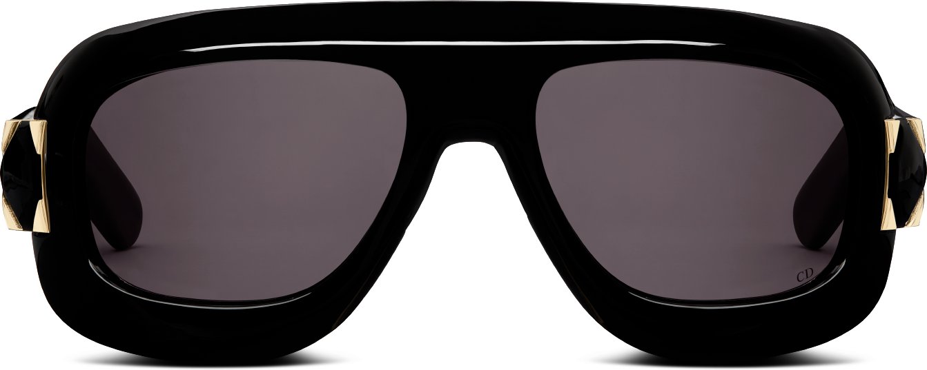 Lady 95.22 M1I Shield-Sonnenbrille in Schwarz | DIOR